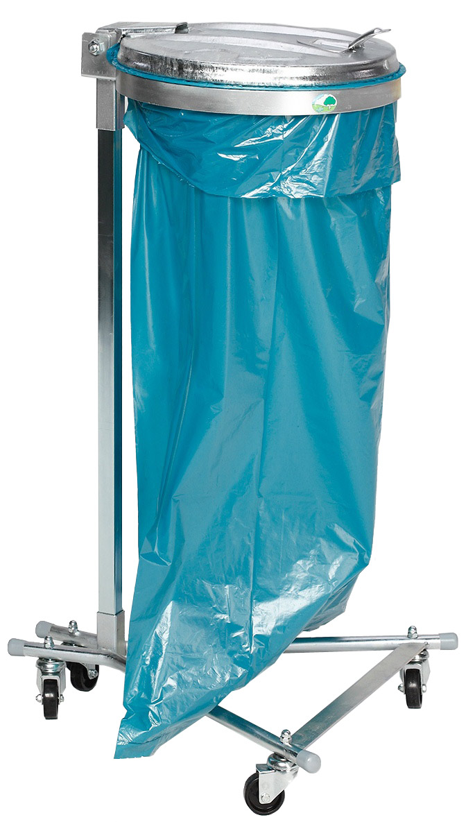 Müllsackständer mit 4 Laufrollen in 2 Ausführungen | KELPIO