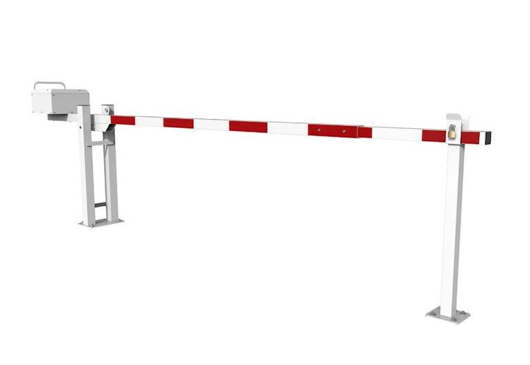 Universal-Schranke mit Schlagbaum aus Aluminium, einstellbar 3,05m bis ...