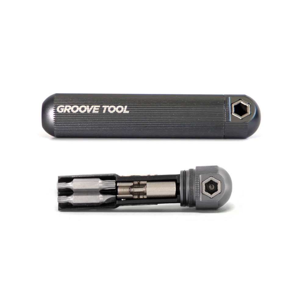 Ryder Groove Tool Pro Aluminium mit Kettennieter | Ryder Innovation