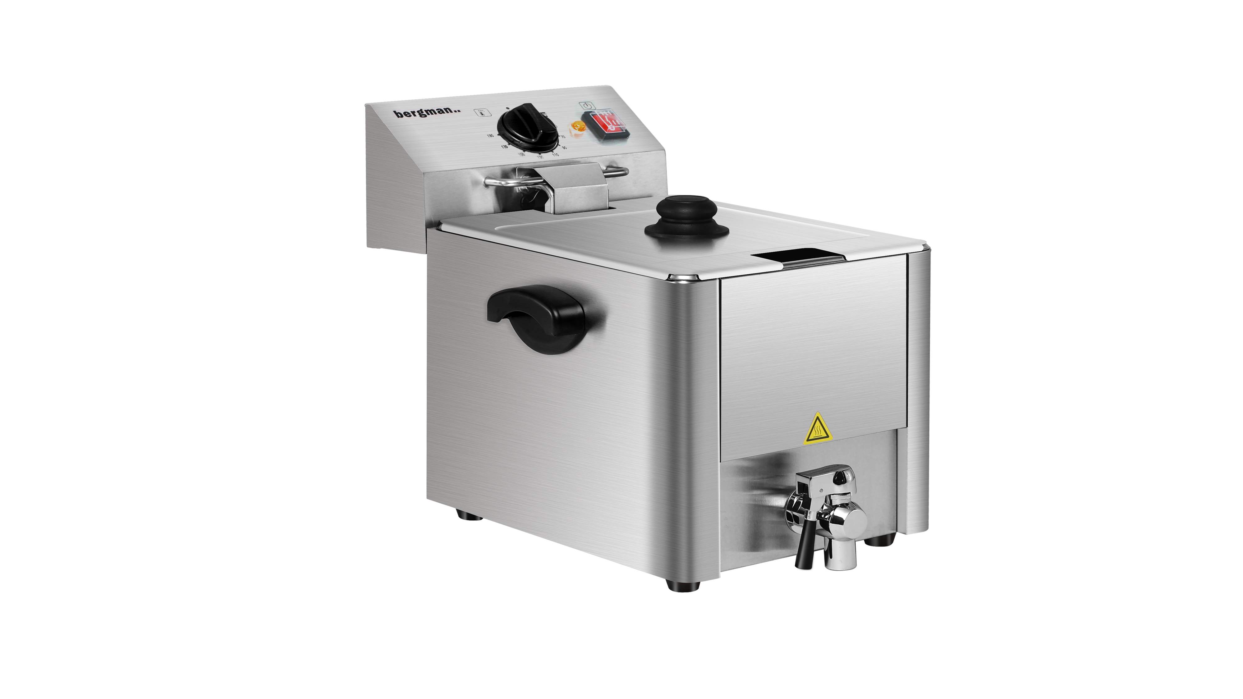 Elektro Fritteuse 1 x 10l (3,25 kW) 230 V | CEYLAN