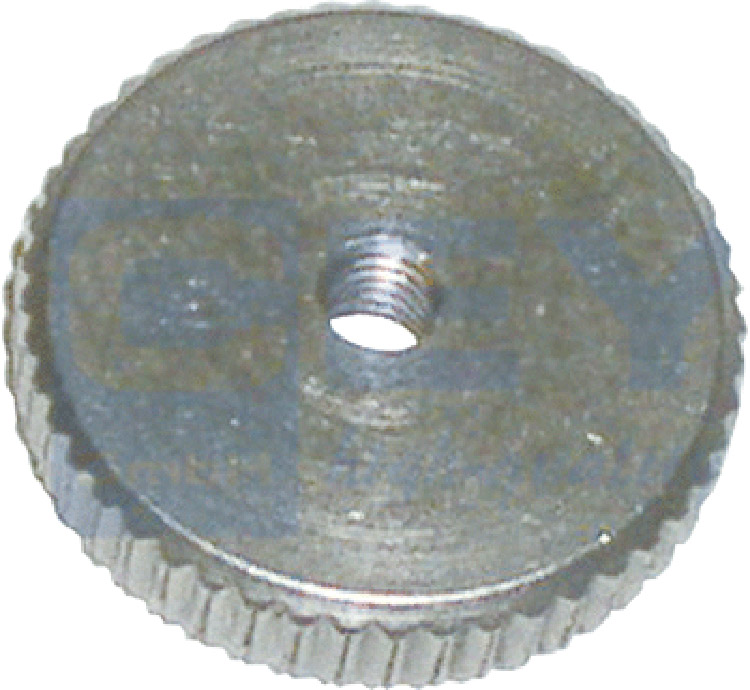 Rändelmutter M4 (niedrige) für Schnittstärkenregler für Devran ...