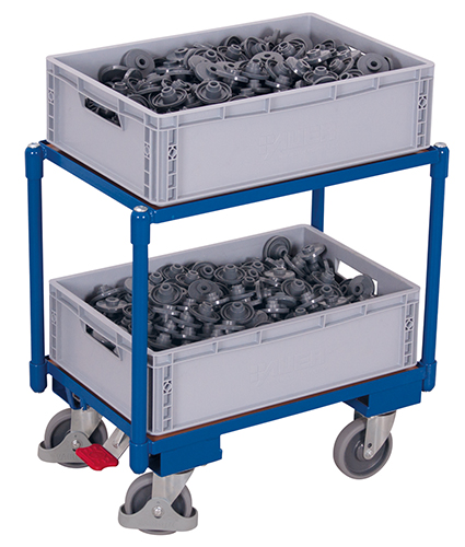 Variofit Euro-System-Roller mit 2 Ladeflächen sw-410.540 | norsGAAD.de