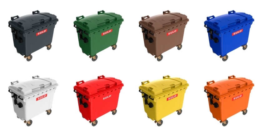 Sulo einfarbiger Müllcontainer 660 L DS in div. Farben | norsGAAD.de