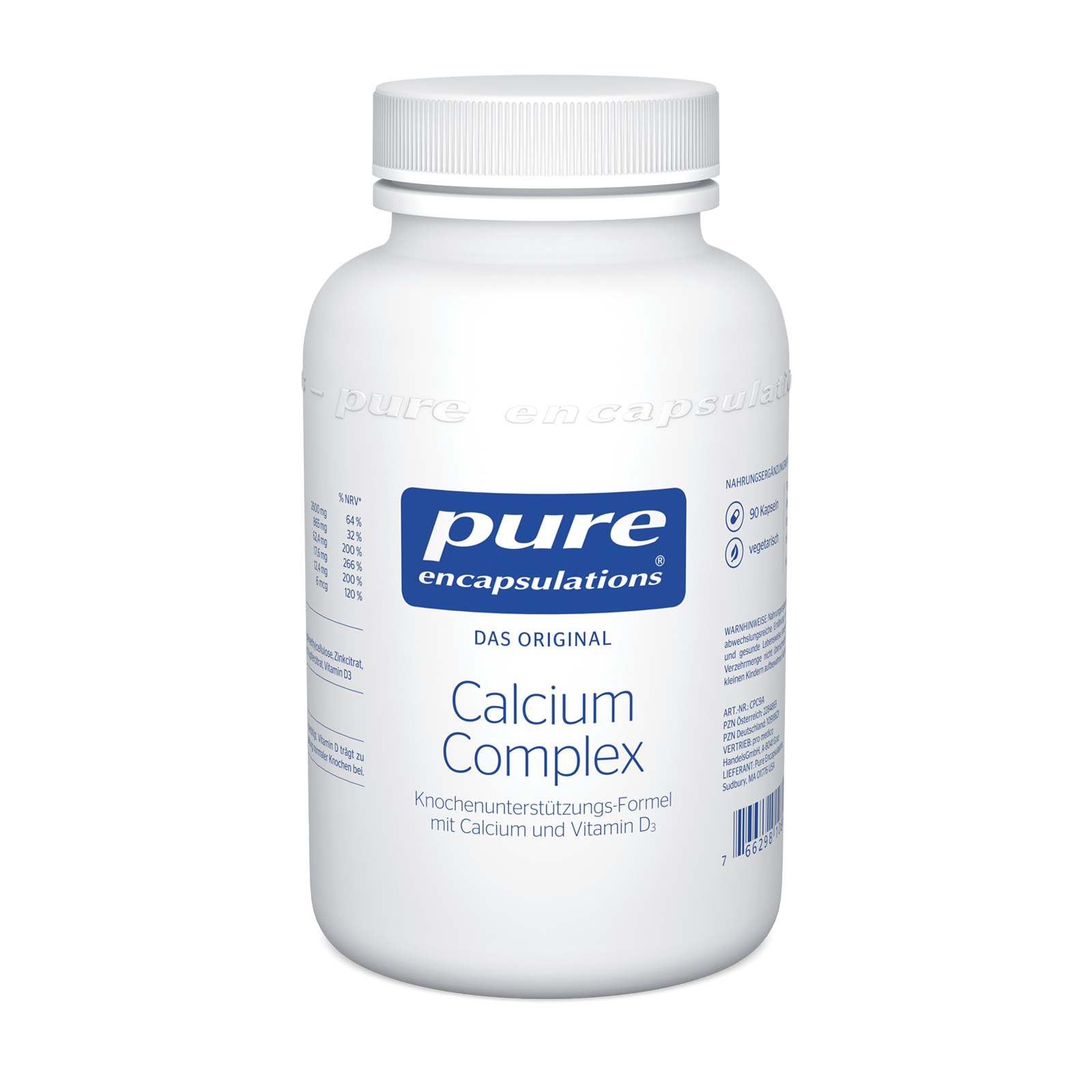 Calcium Complex von Pure Encapsulations | puravivo.de - Ihr Online-Shop ...