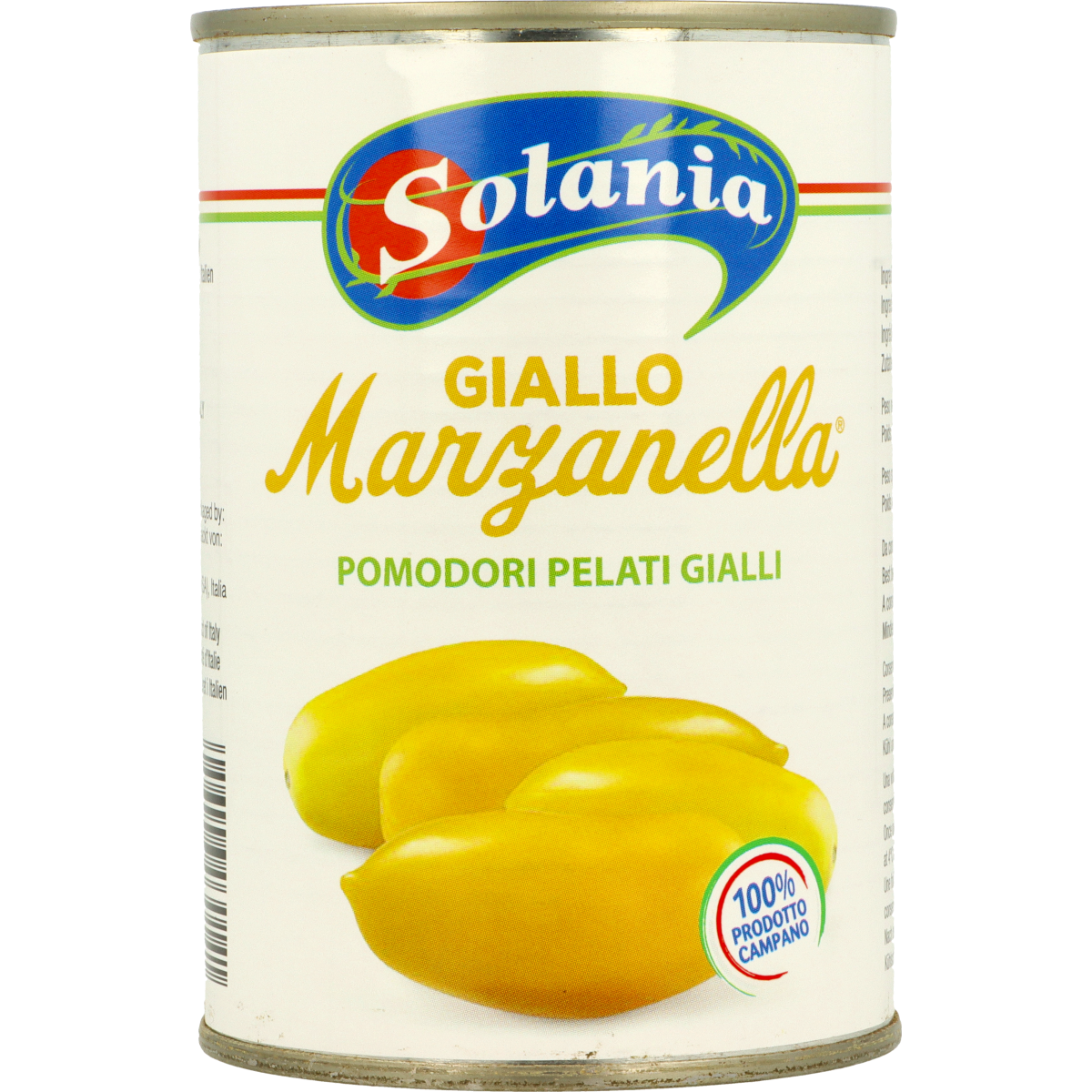 Solania Giallo Marzanella, gelbe Schältomaten 400gr/EW 240g