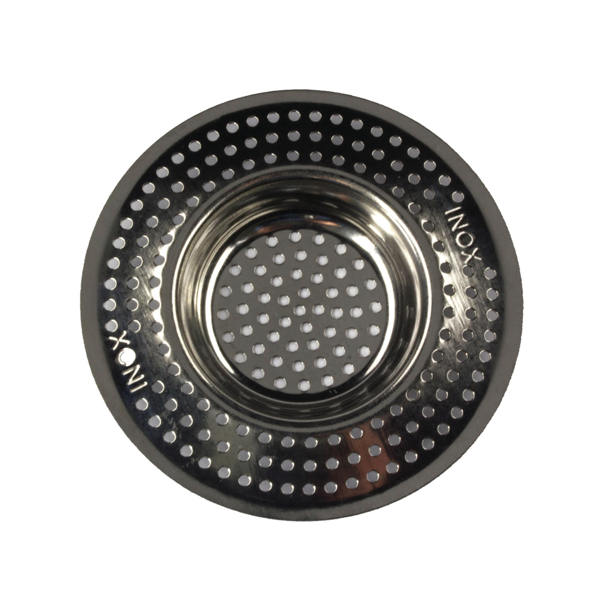 Haarsieb Ø 7 cm chromfarben | Badshop24