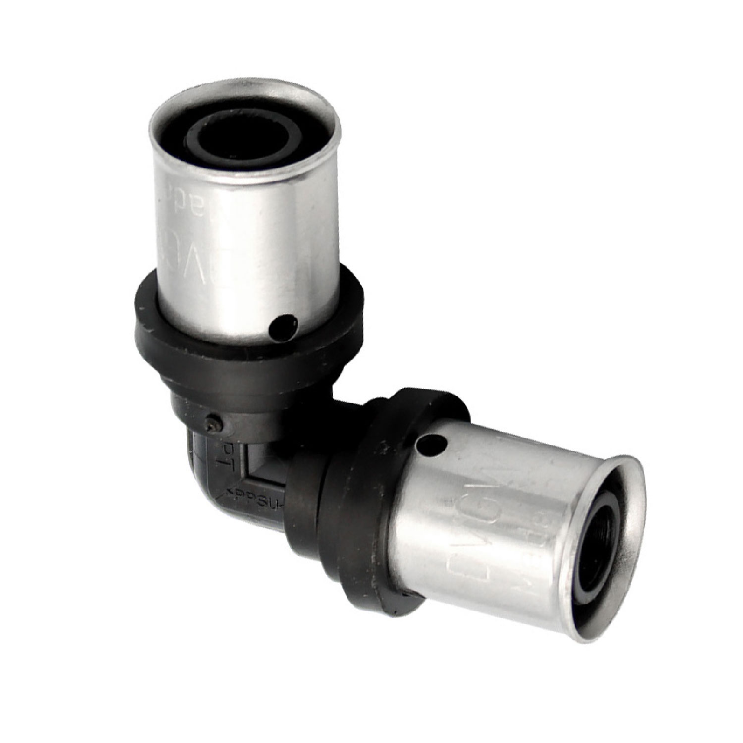 Press-Winkel 90° PPSU für Aluverbundrohr TH + U Profil DVGW in verschiedenen Größen | Stabilo ...