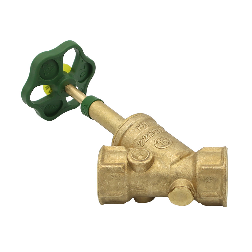 KFR-Ventil 1/2" bis 2" mit Prüfschraube Muffenanschluss mit Dämmschale ...