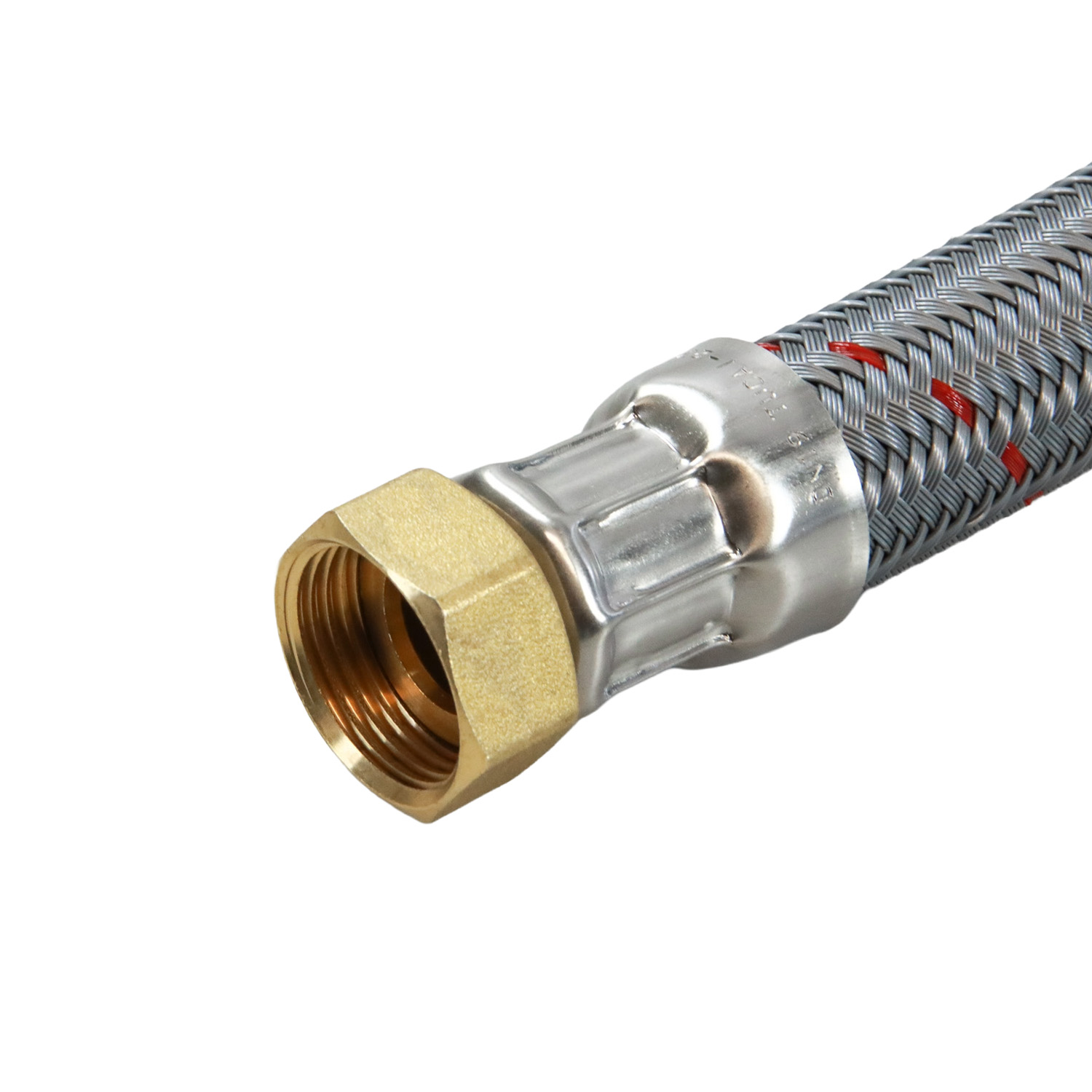 Super Twist Panzerschlauch Diffusionsdicht AG/IG DN13 300 - 1000 mm ...