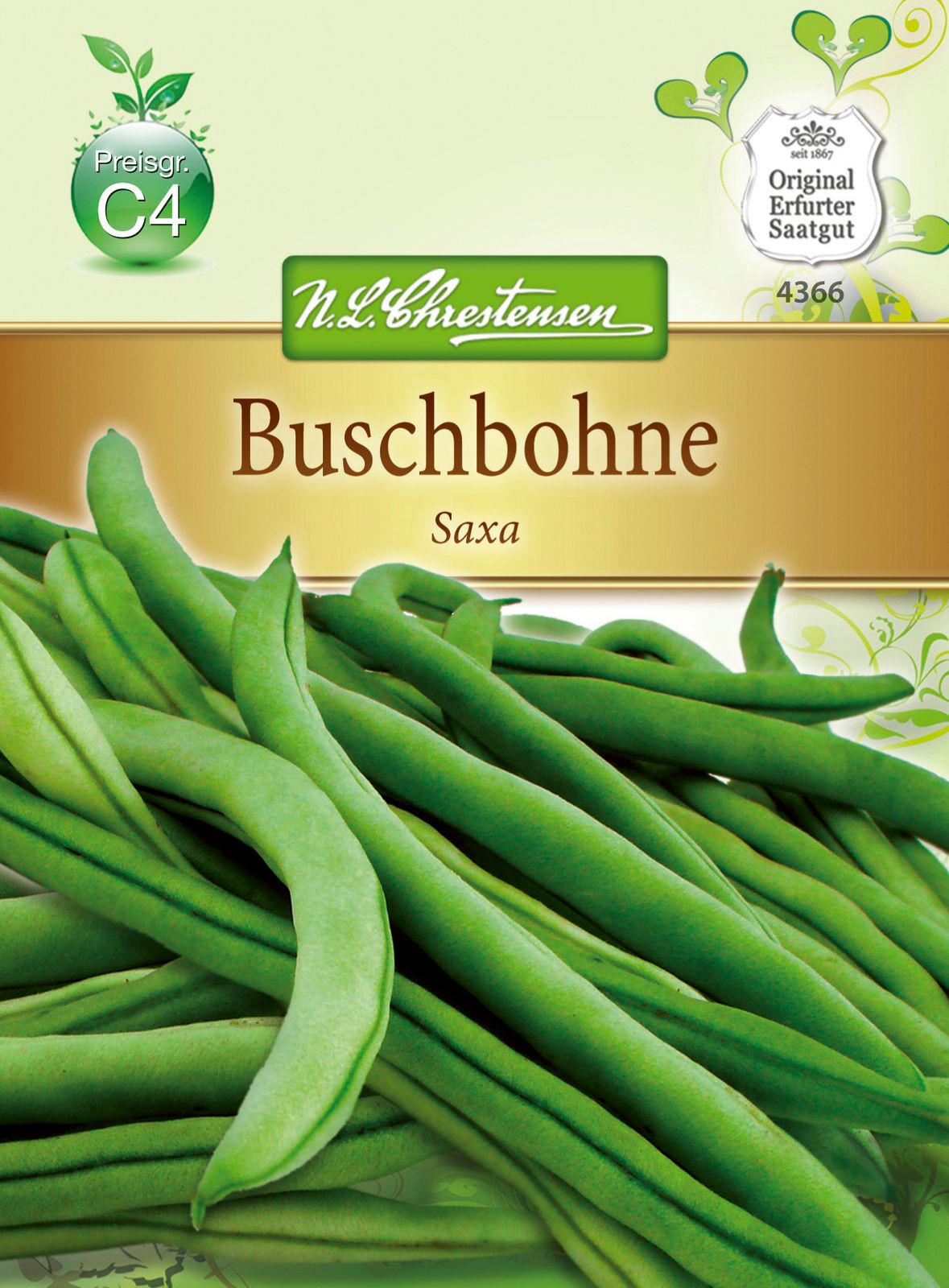 Buschbohne Saxa | Buschbohnensamen von N.L. Chrestensen