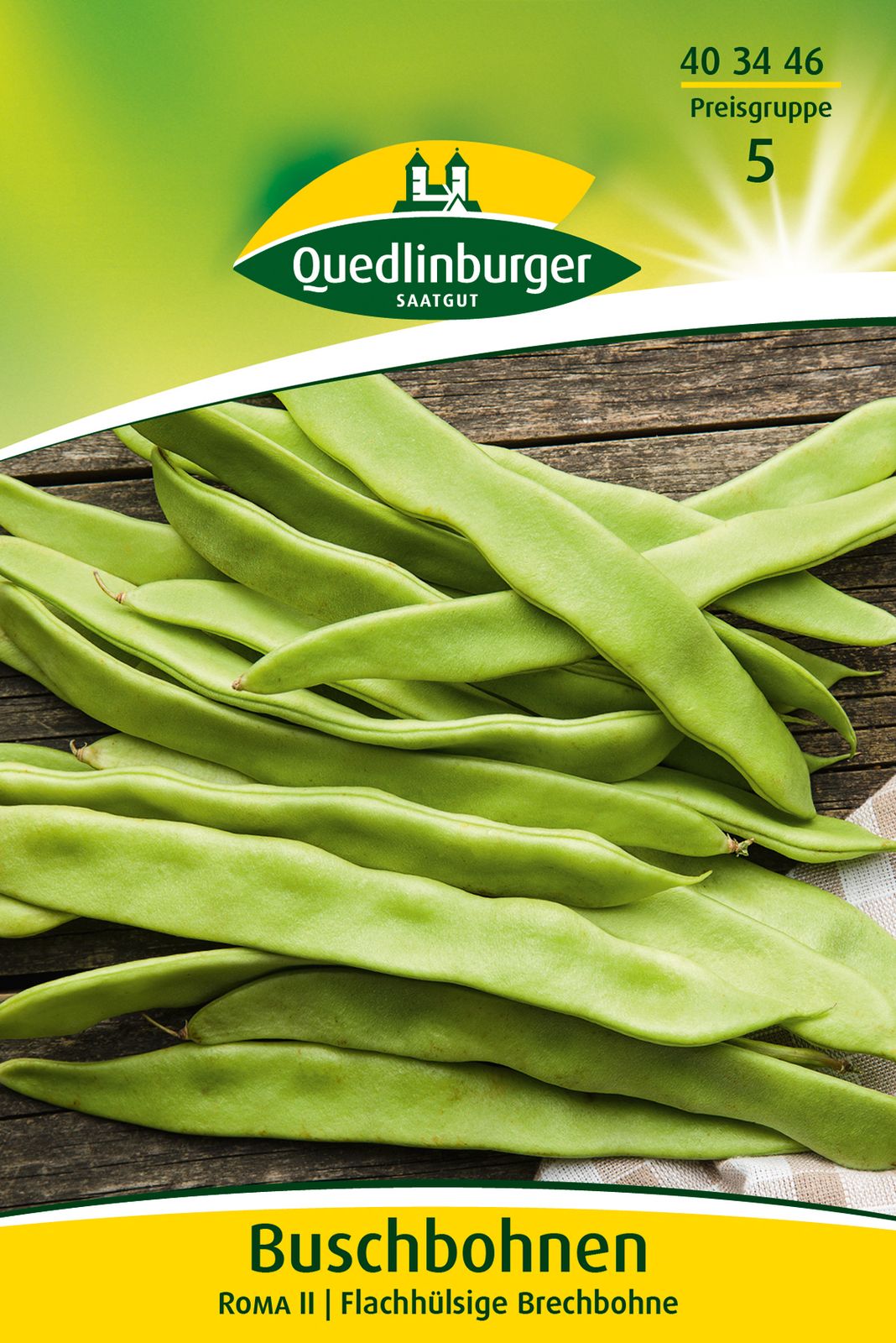 Buschbohne Roma II | Buschbohnensamen von Quedlinburger