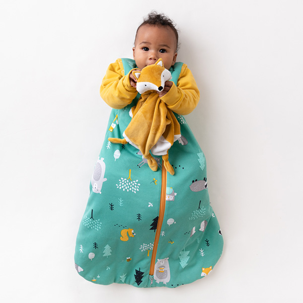 Babyschlafsäcke, Schlafsäcke mit Füßen der Marke Schlummersack