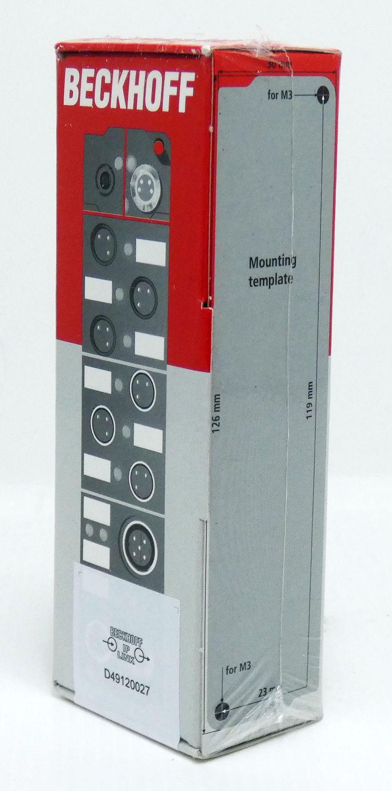 Beckhoff IE1011-0000 24VDC 8 Channel Digital Input M8 -unused/OVP ...