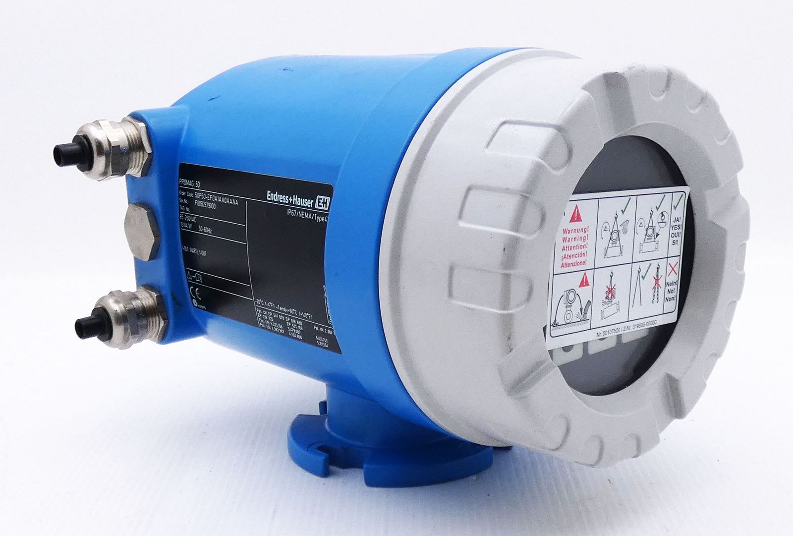 Endress+Hauser Promag 50 50P50-EF0A1AA0AAAA ohne Messaufnehmer -unused ...