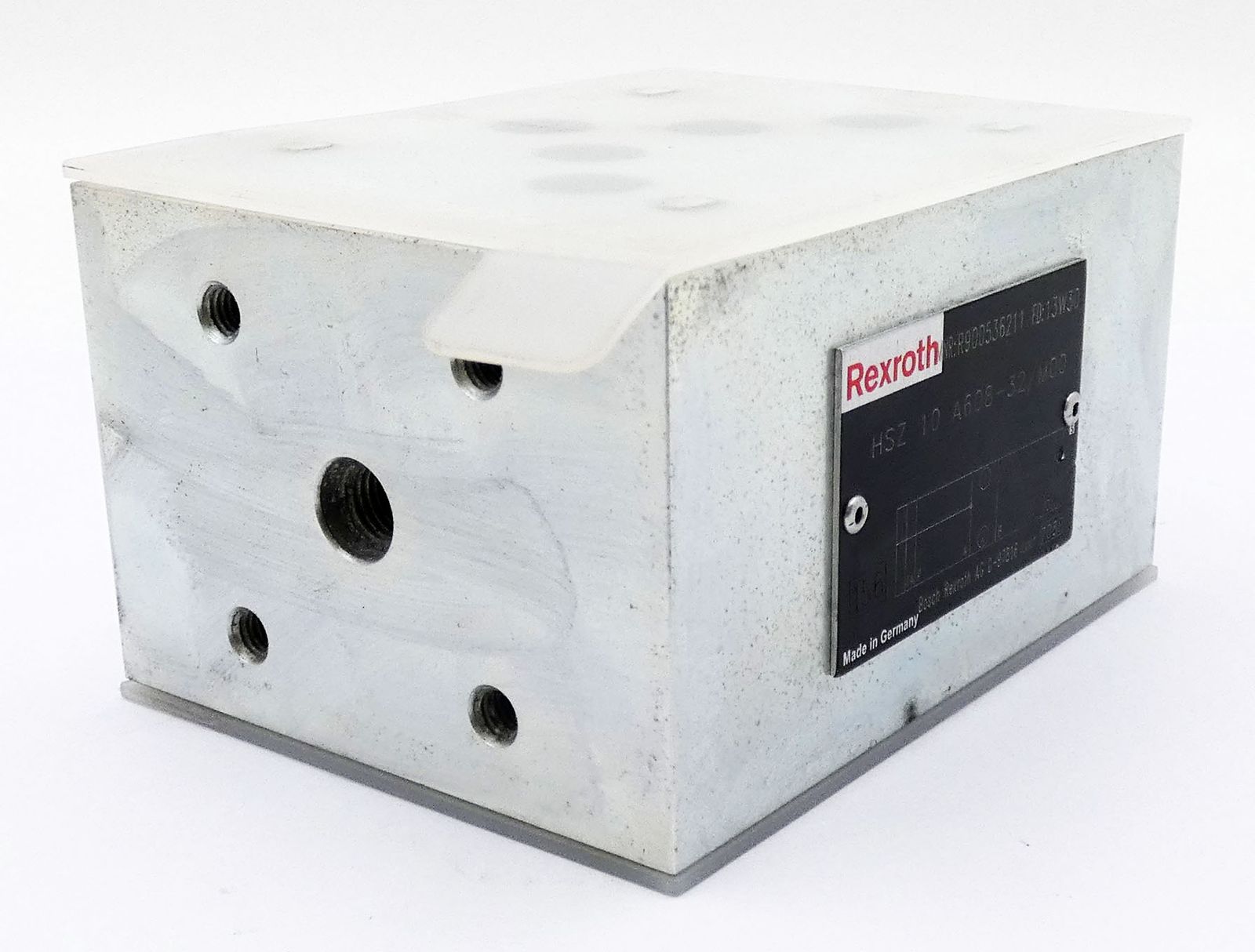 Rexroth HSZ 10 A608-32/M00 R900536211 Zwischenplatte -unused- | Maaslos ...