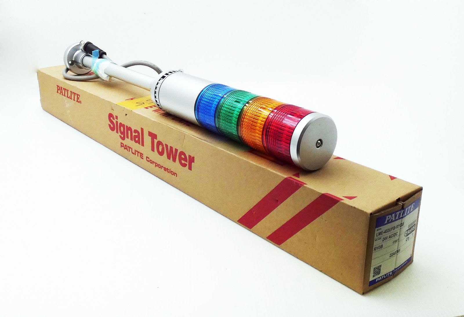 Patlite LME-_02UFB 24V AC/DC 0.3A Signal Tower -unused/OVP- | Maaslos-Guenstig.de