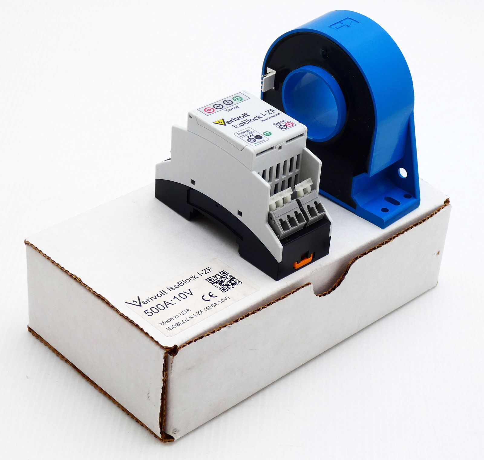 Verivolt ISOBLOCK I-ZF 500A:10V Stromsensor -unused/OVP- | Maaslos ...