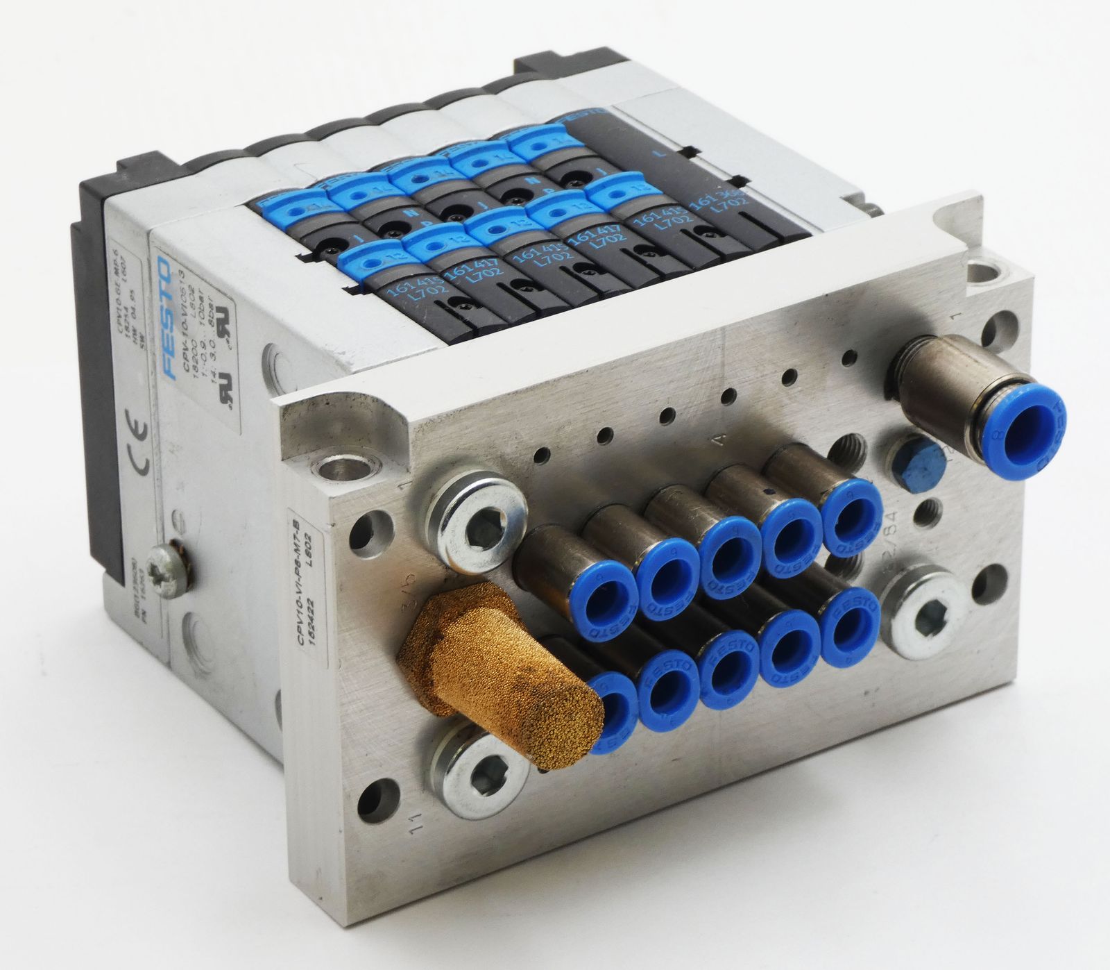 Festo CPV10-GE-MP-6+CPV10-VI-P6-M7-B+CPV-10-VI +3x 61415+2x161417 ...