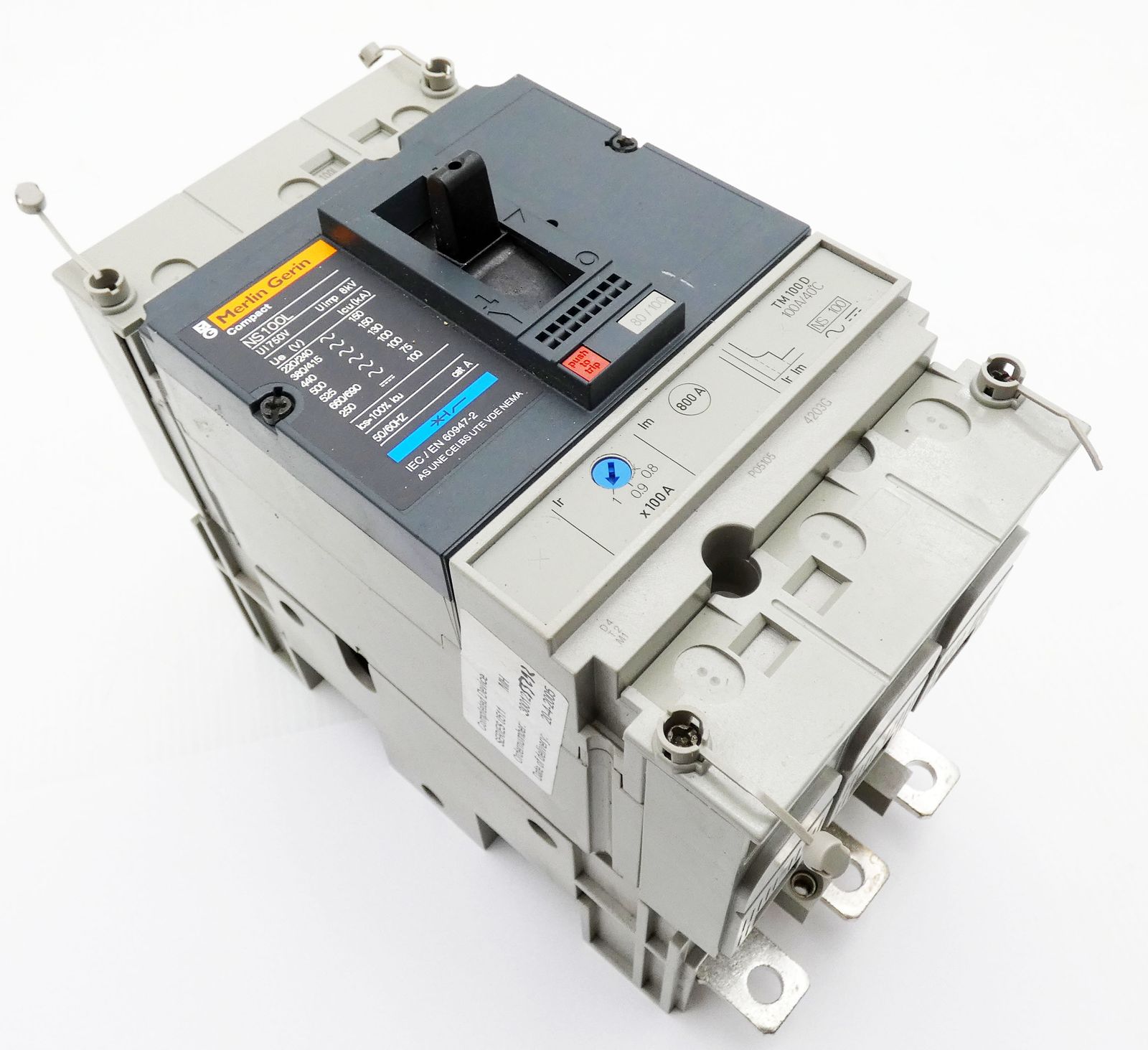 Merlin Gerin NS100L NS100-250L Leistungsschalter -used- | Maaslos ...