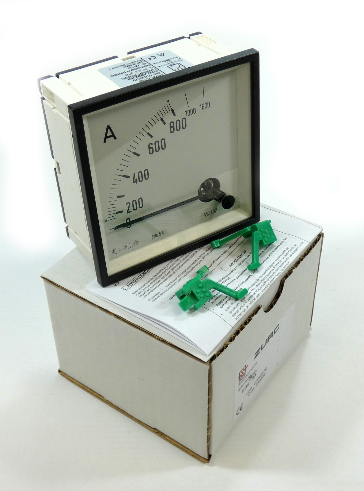 Zurc EC96 800/5A 07046579 Amperemeter -unused/OVP- | Maaslos-Guenstig.de