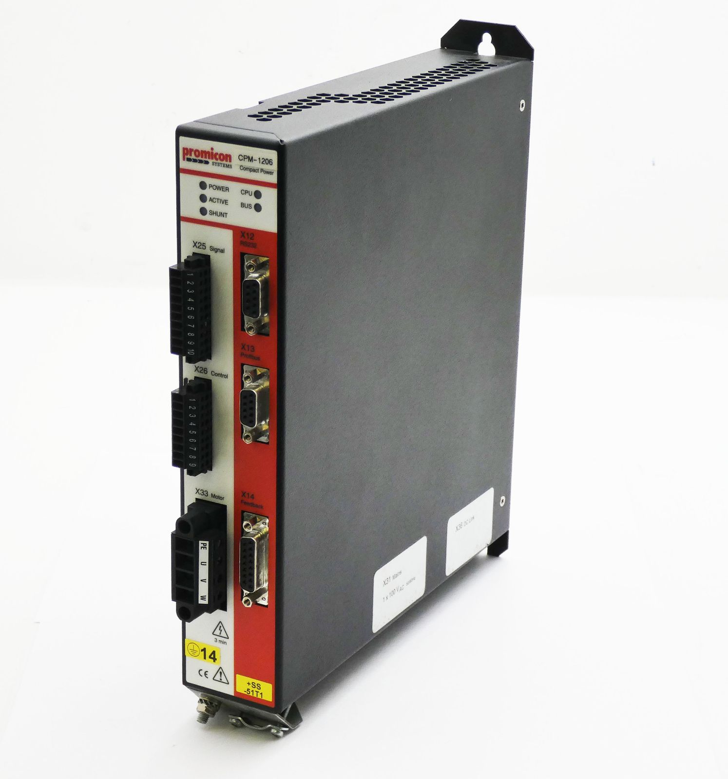 Promicon Systems UFB CPM-1206 60...150VDC 3 x 6A Servo Controller -used ...