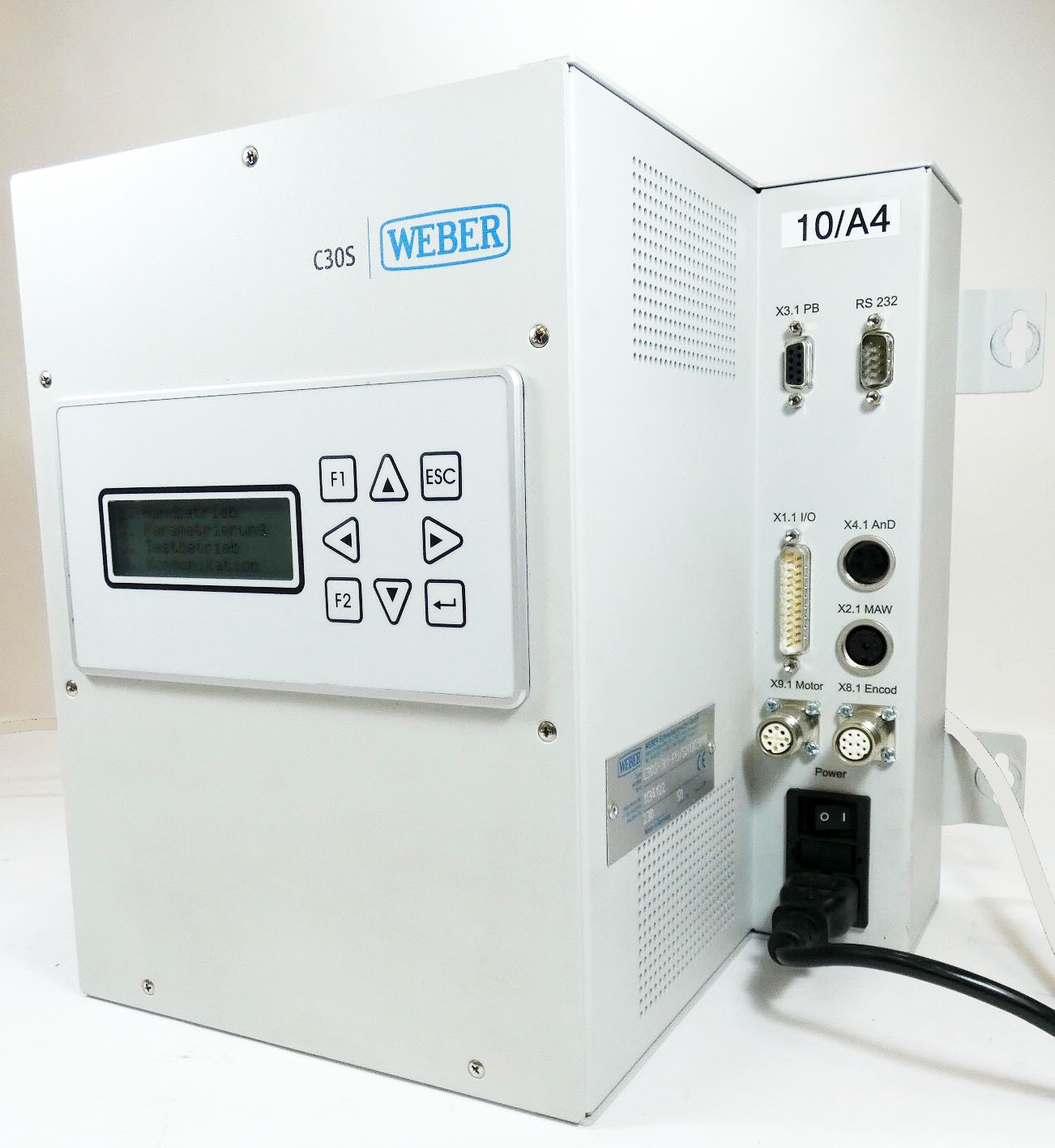 Weber C30S C30S-3M-PB 230V 50/60Hz Prozesssteuerung -used- | Maaslos ...