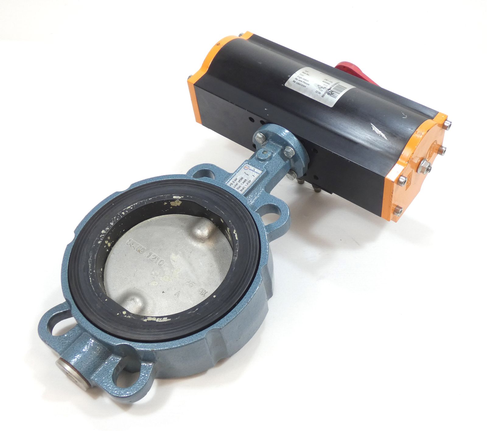 Ebro Armaturen EB8.1 SYD 4535864 max. 8bar 333Nm Pneumatischer Antrieb ...