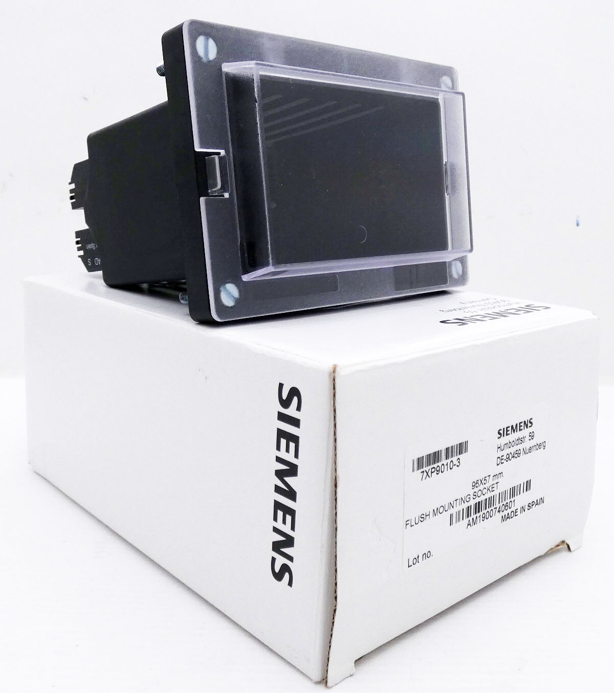 Siemens 7XP9010-3 7XP9 010-3 96x57mm Sockel für Einbau -unused/OVP ...