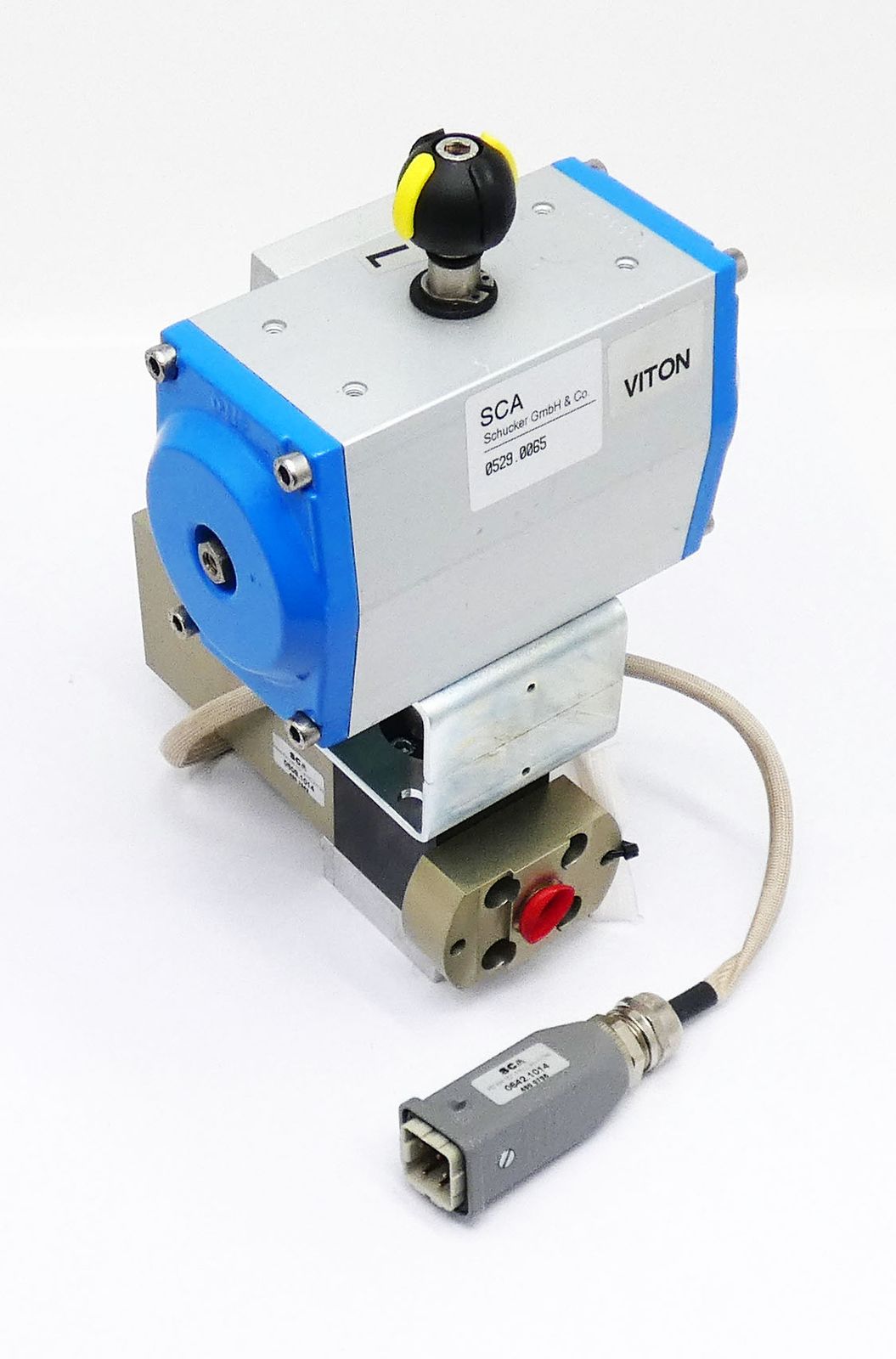 SCA Schucker 0529.0065 Schwenkantrieb + 0508.1014 Ventil + 0642.1014 ...