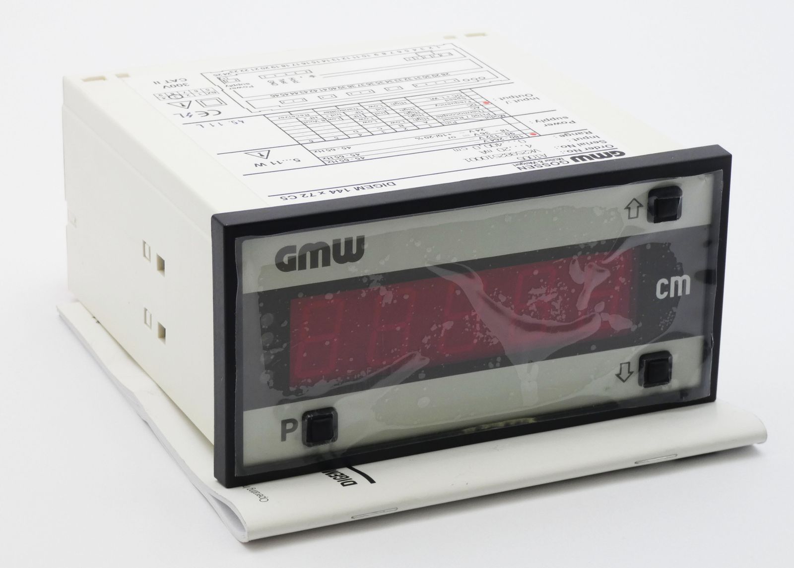 GMW DIGEM 144x72 C5 A1005 4...20mA Dig. Einbaumessgerät -unused ...