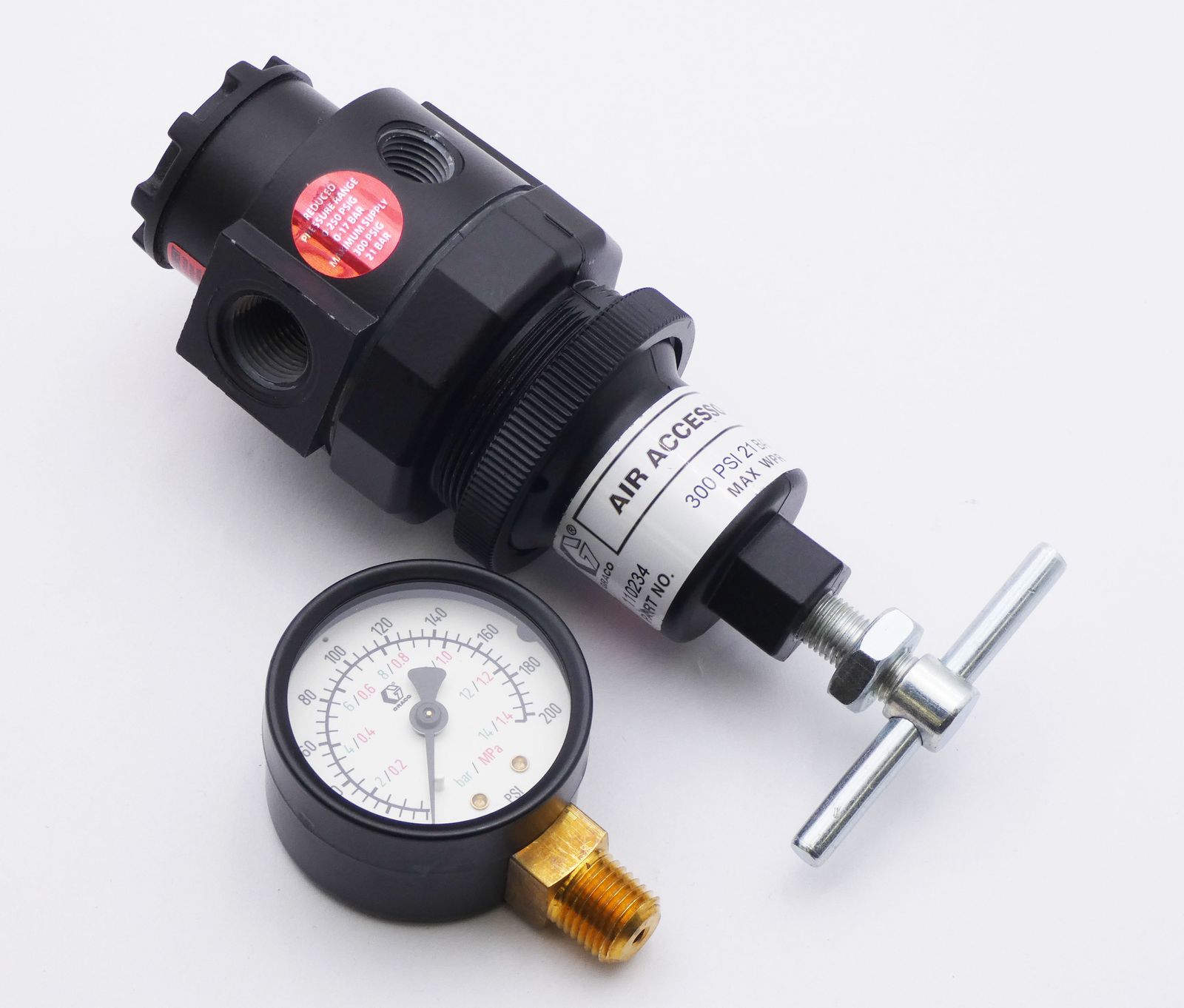 Graco 110234 300PSI 21BAR Air Regulator -unused- | Maaslos-Guenstig.de