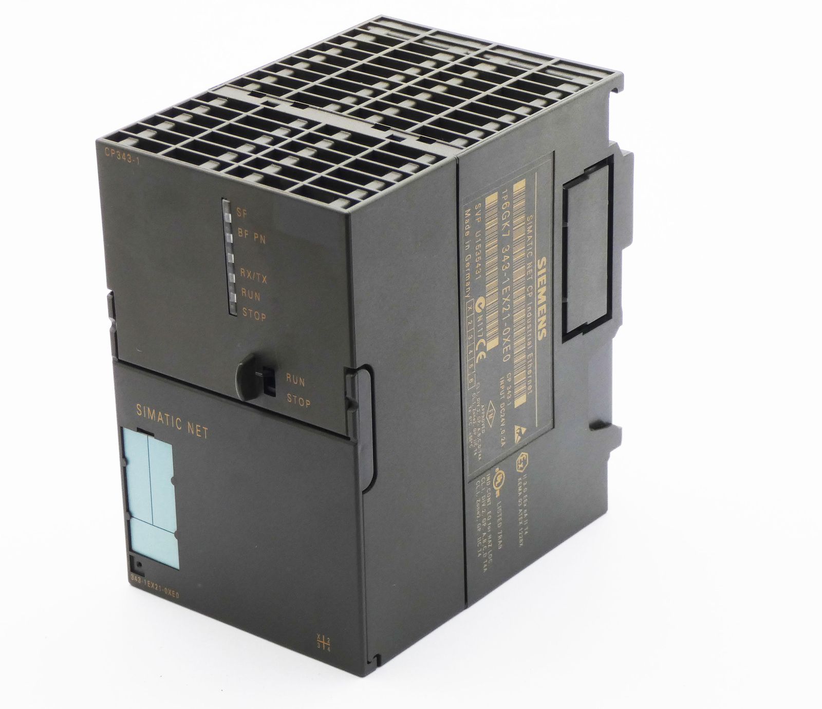 Siemens Simatic Net 6GK7 343-1EX21-0XE0 E: 01 / V1.1 -used- | Maaslos ...