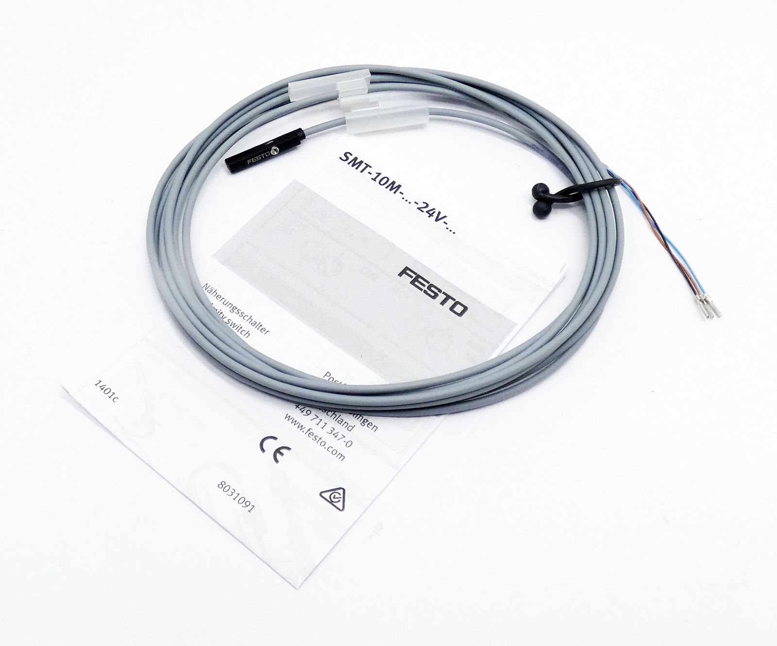 Festo SMT-10M-PS-24V-E-2,5-L-OE 551373 Näherungsschalter -unused ...