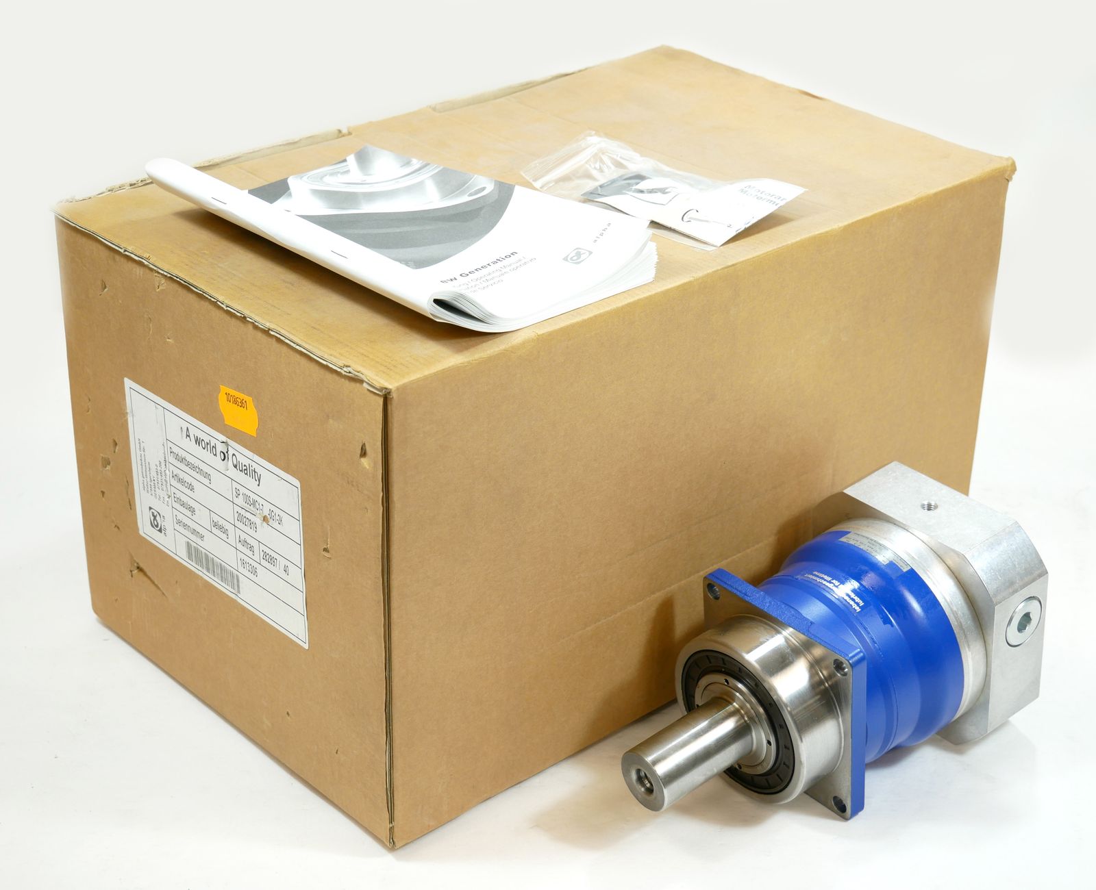 Wittenstein alpha SP 100S-MC1-7-0G1-2K i=7 Planetengetriebe -unused/OVP- | Maaslos-Guenstig.de