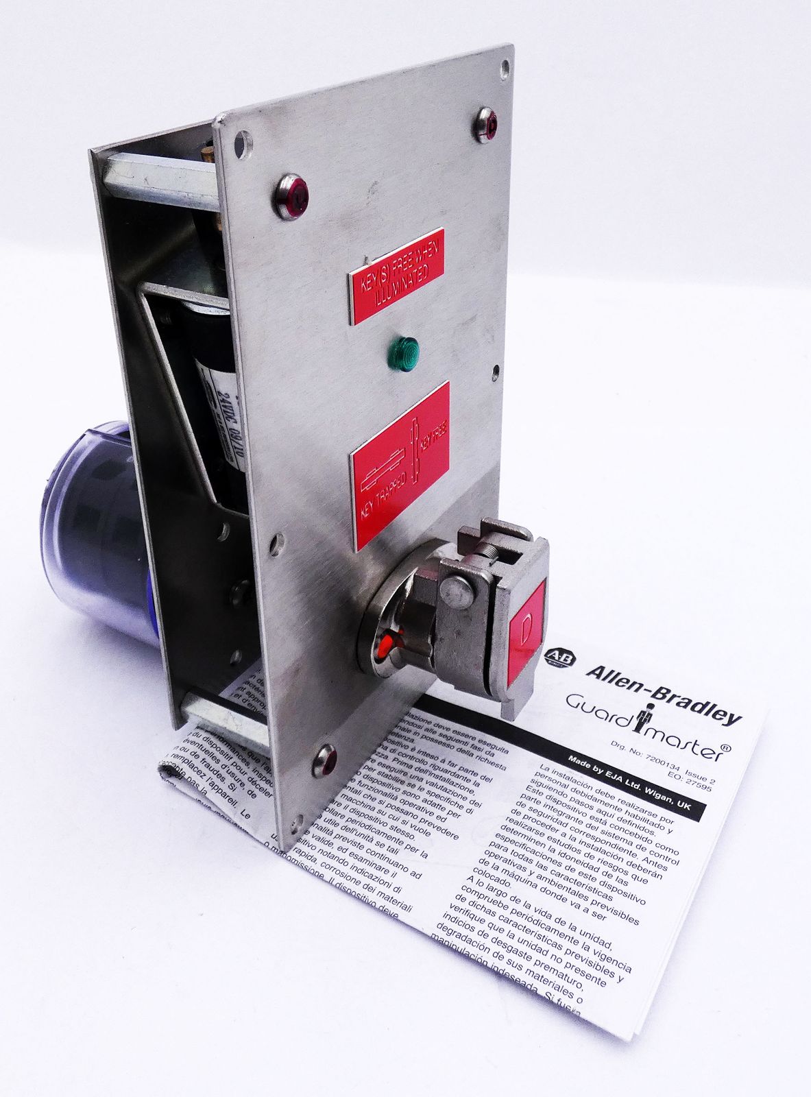 Allen-Bradley Guardmaster 440T-MSRUE11 Trapped Key Interlock -unused ...