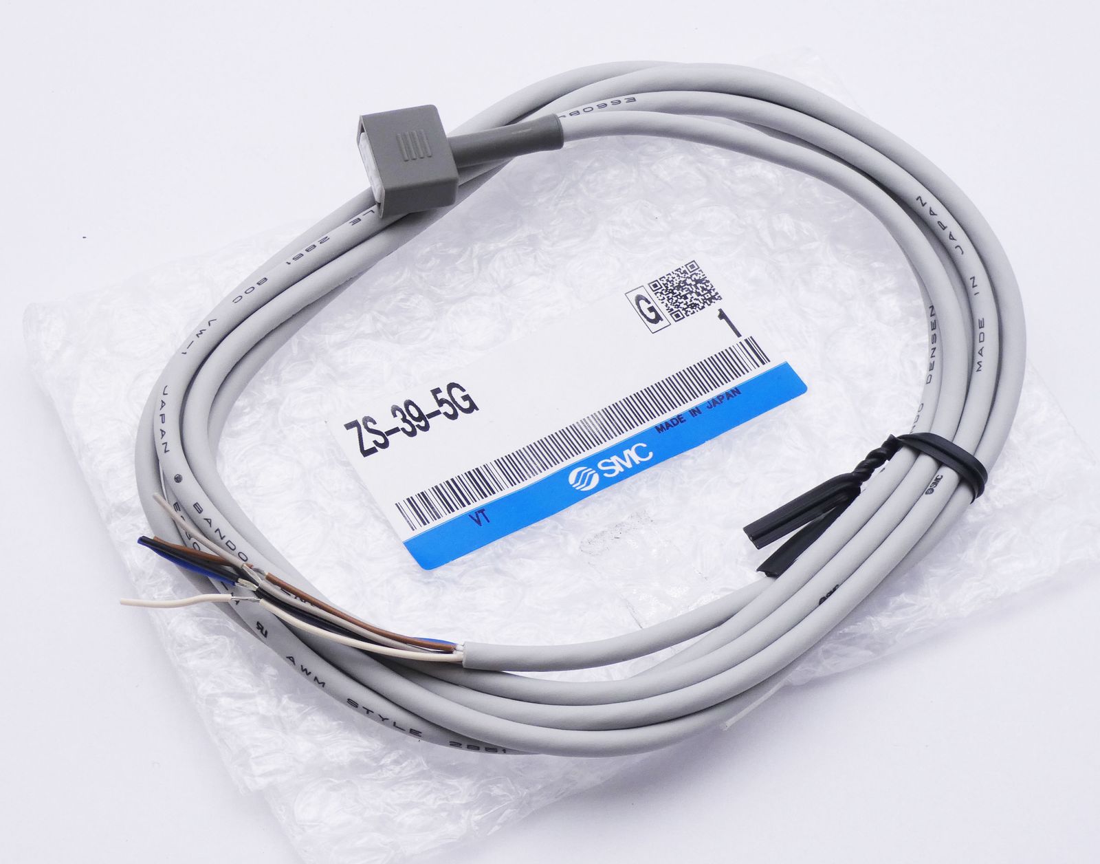 SMC ZS-39-5G Anschlusskabel mit Stecker, 5-polig -unused/OVP- | Maaslos-Guenstig.de