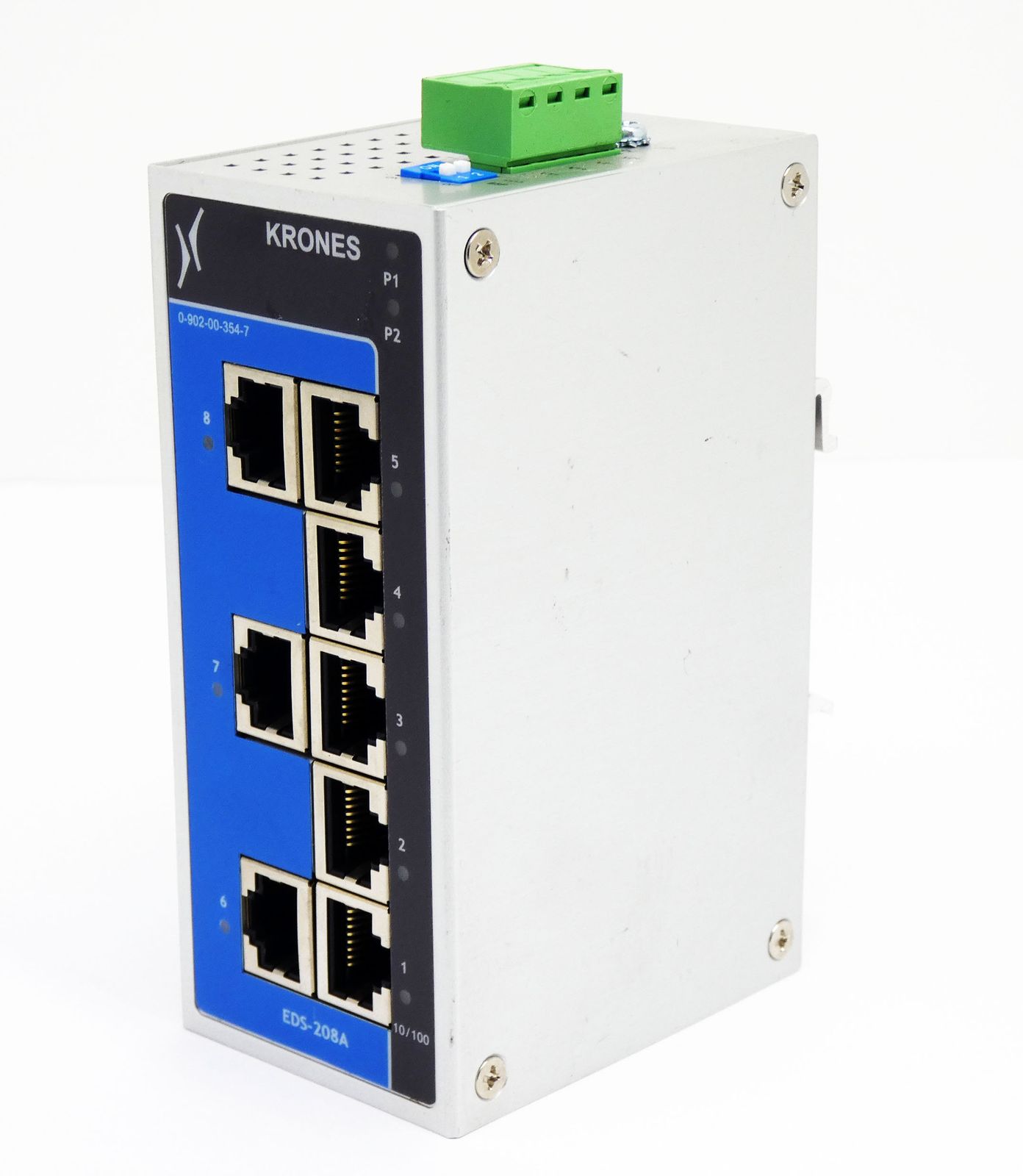 Krones EDS-208A Rev. 1.2.0 8-Port Ethernet Switch -used- | Maaslos ...