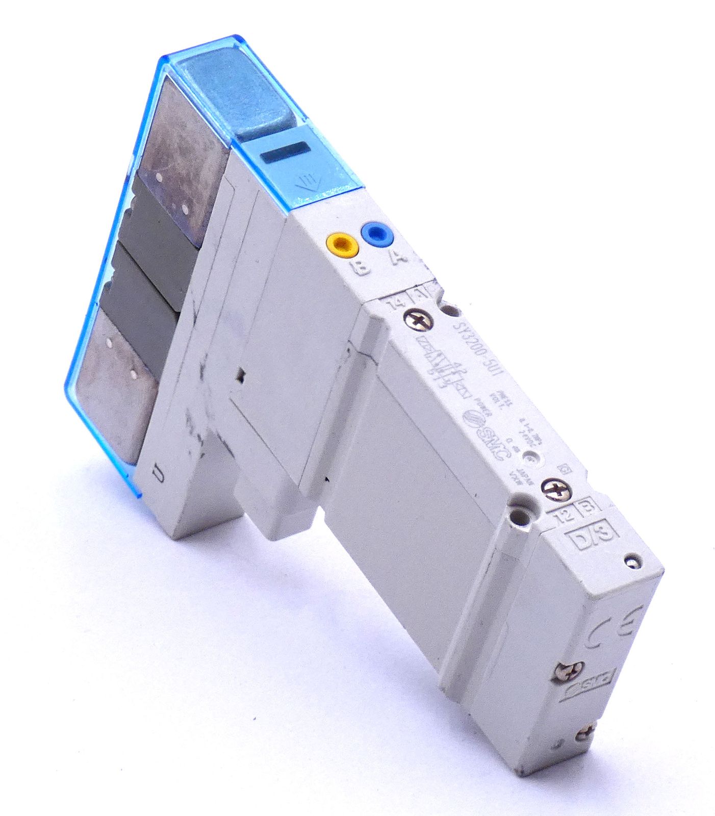 SMC SY3200-5U1 SY32005U1 Magnetventil Solenoid valve 24VDC Ventil -used ...