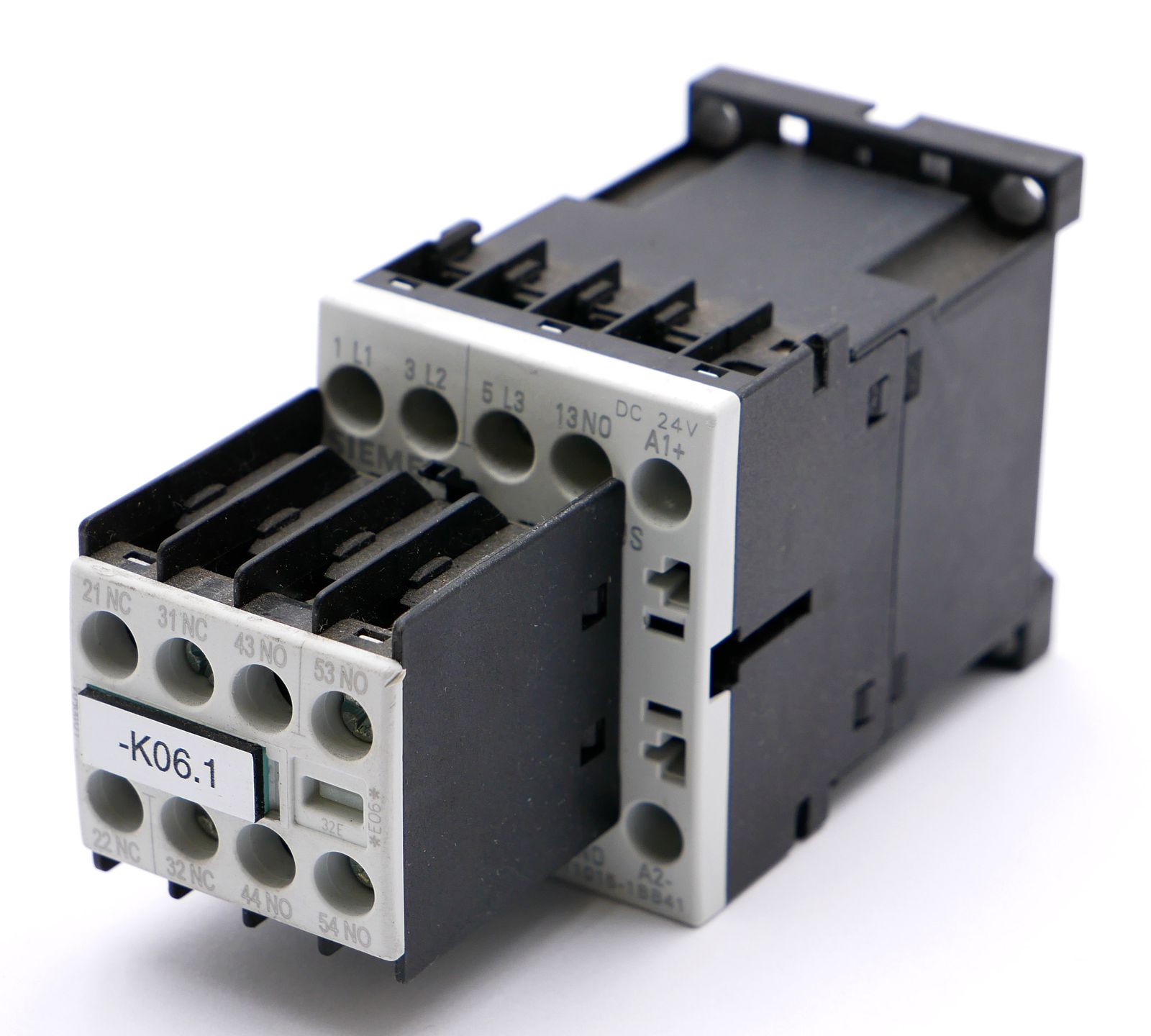 Siemens SIRIUS 3RT1015-1BB41 E: 05 Leistungsschütz + 3RH1911-1HA22 E ...