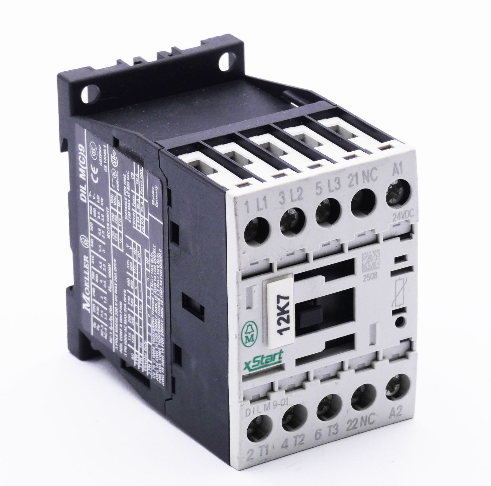 Moeller DILM9-01 DIL M(C)9 24VDC Leistungsschütz -used- | Maaslos ...