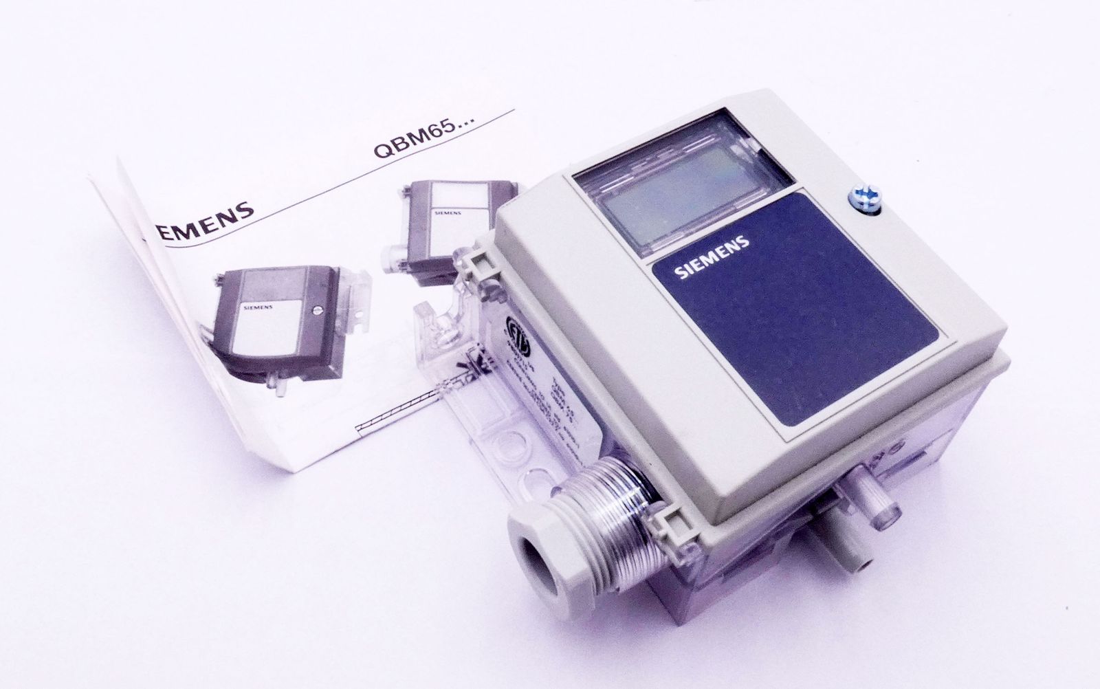 Siemens QBM65.1-10 Luftkanaldruckdifferenzfühler -unused- | Maaslos ...