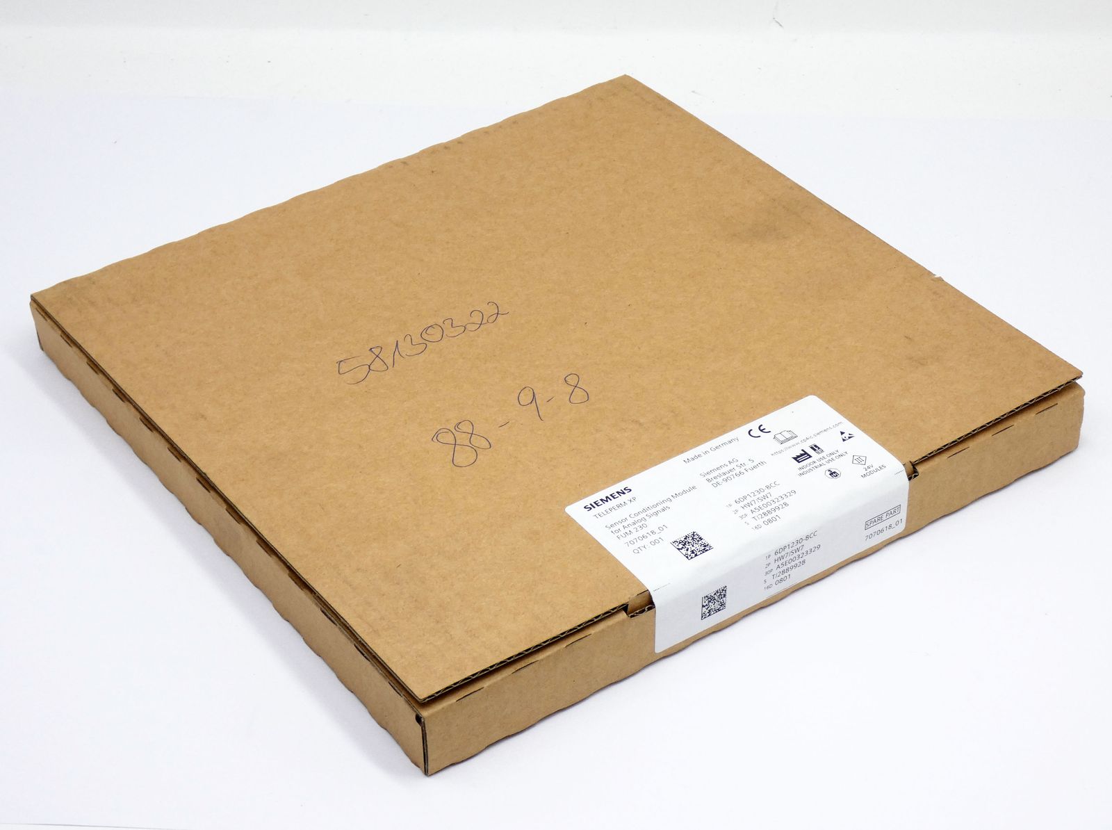 Siemens Teleperm XP 6DP1230-8CC HW: 7/SW: 7 FUM 230 -sealed- | Maaslos ...