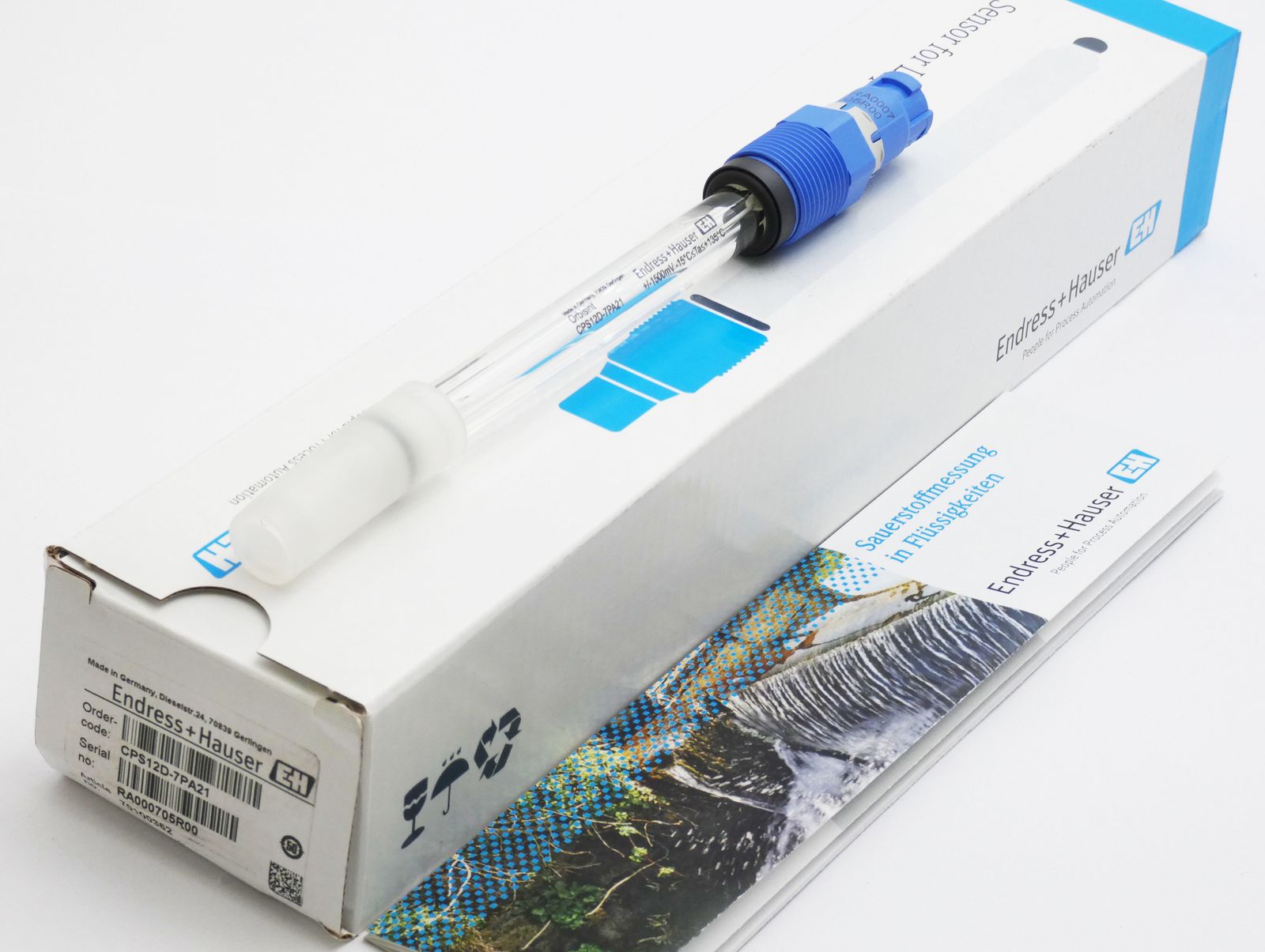 Endress+Hauser CPS12D-7PA21 Digitaler Redox-Sensor -unused/OVP ...