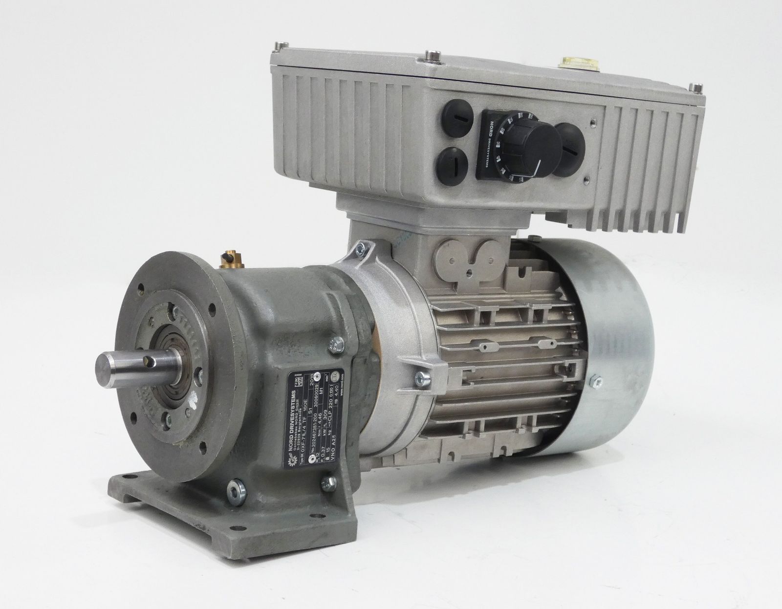 Getriebebau Nord SK 71L/4 TF 0,37kW i=4,46 + SK 180E-370-112-O ...