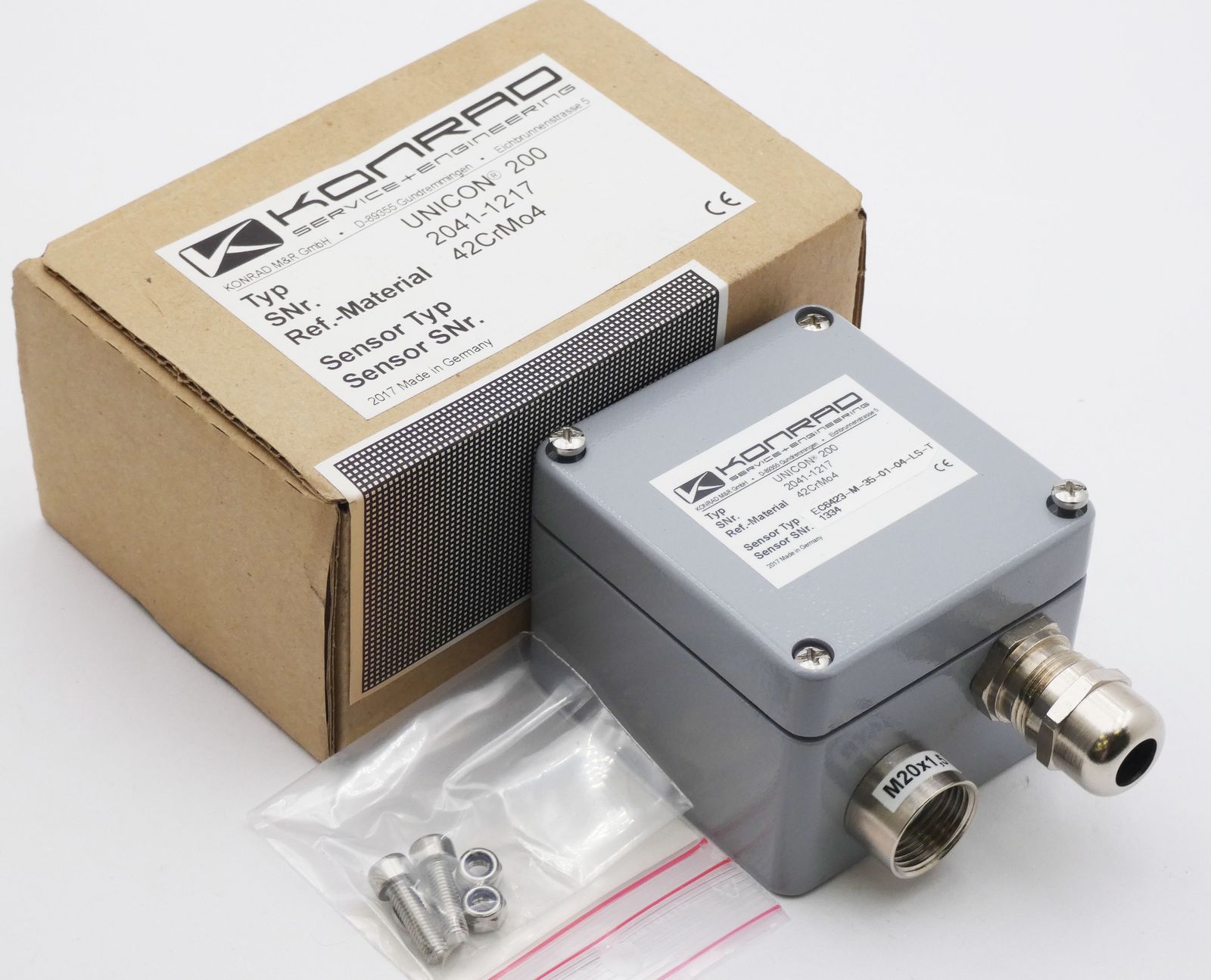 Konrad Unicon 200 42CrMo4 Digitaler Messverstärker -unused/OVP ...