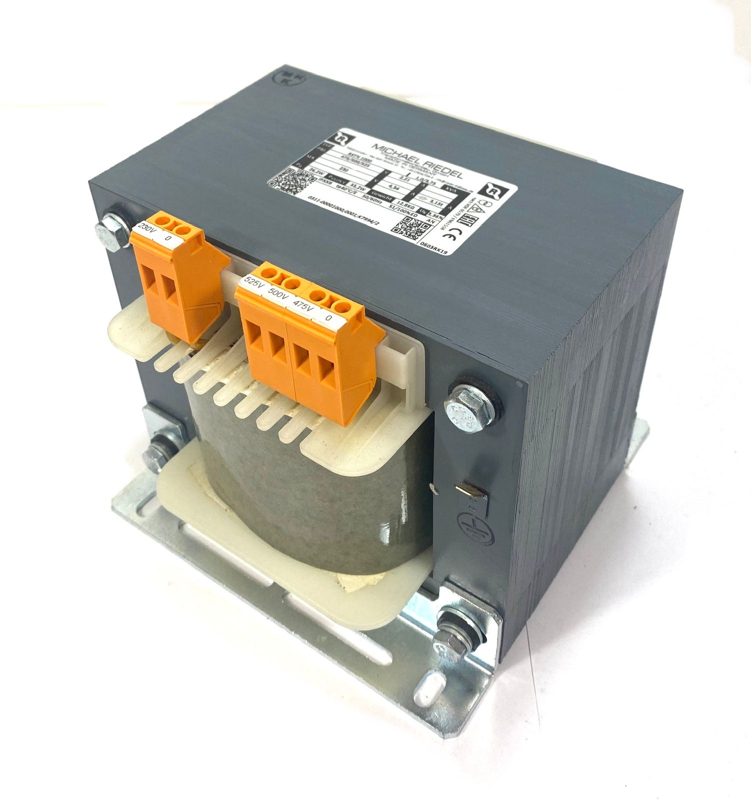 Michael Riedel RSTN 1000 Einphasen-Transformator -unused- | Maaslos ...