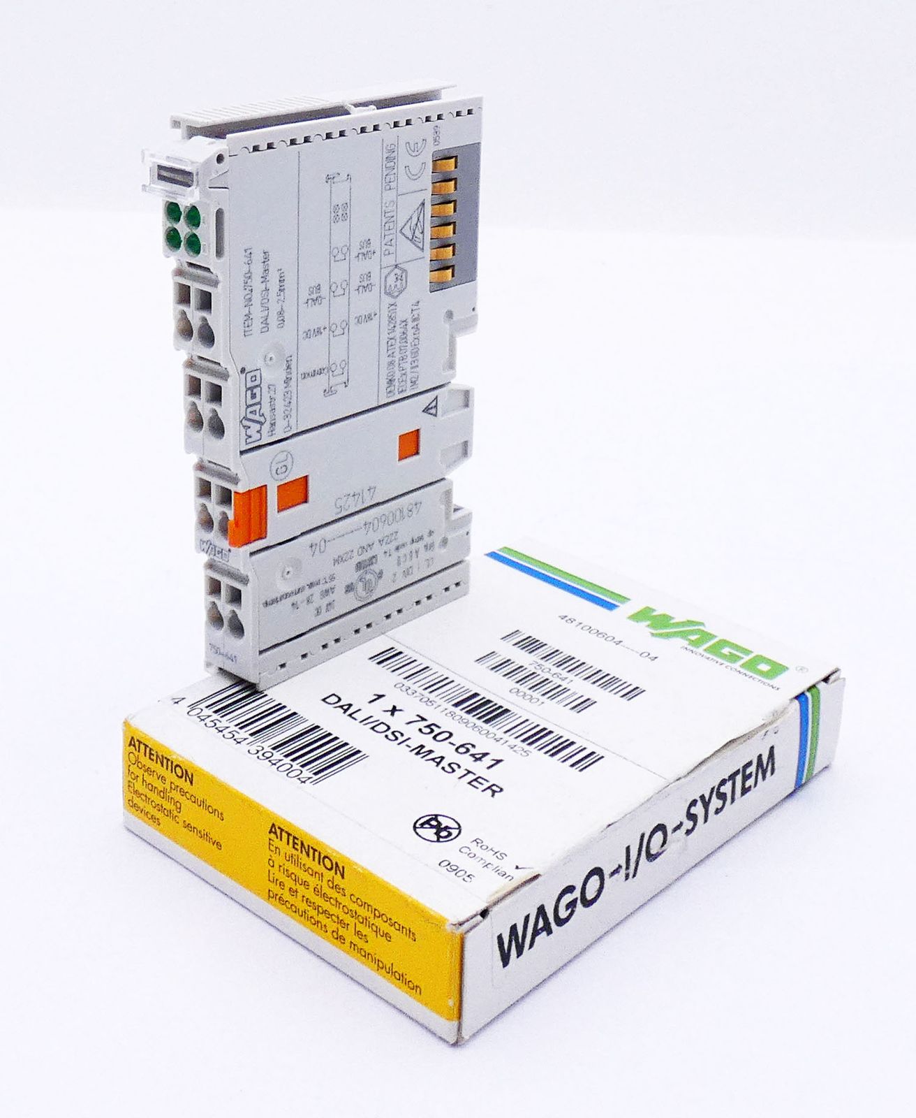 WAGO 750-641 DALI/DSI-Master Busklemme / Bus terminal -unused/OVP ...