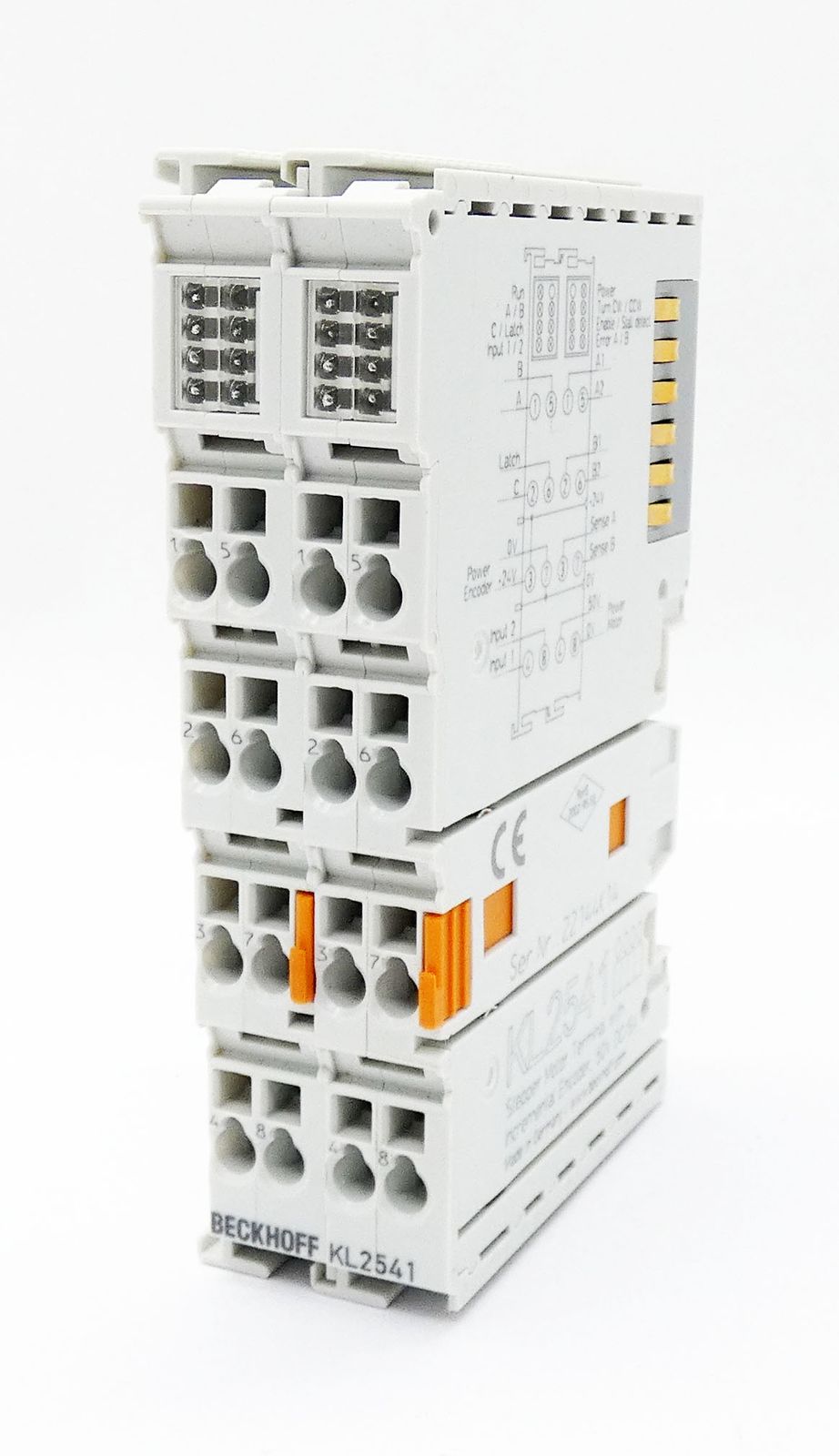 Beckhoff KL2541 Stepper motor terminal with incremental encoder -used ...