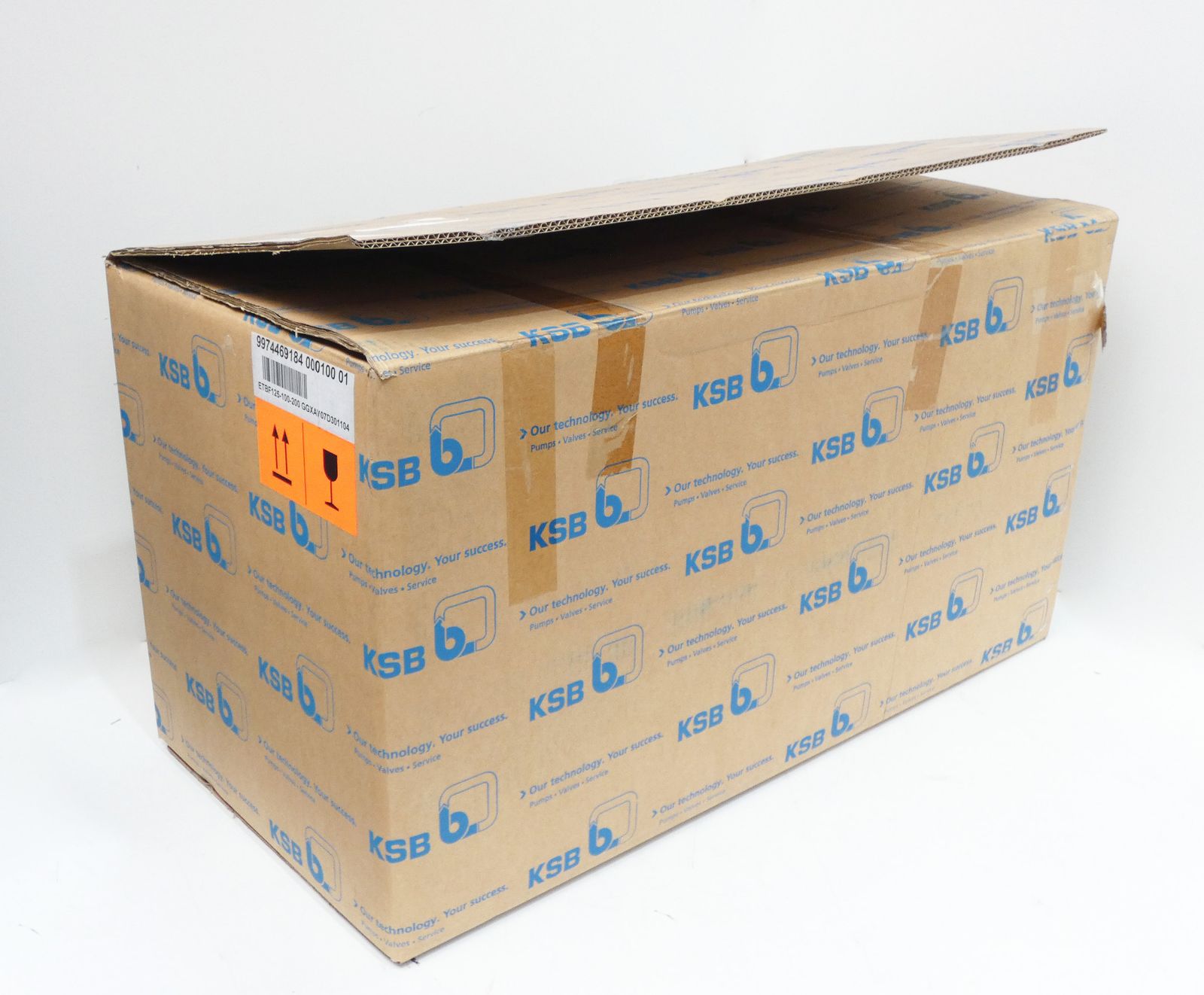 KSB ETABLOC F ETBF125-100-200 GGXAV07D301104 11kW 1781rpm Ø 186mm -unused/OVP- | Maaslos-Guenstig.de