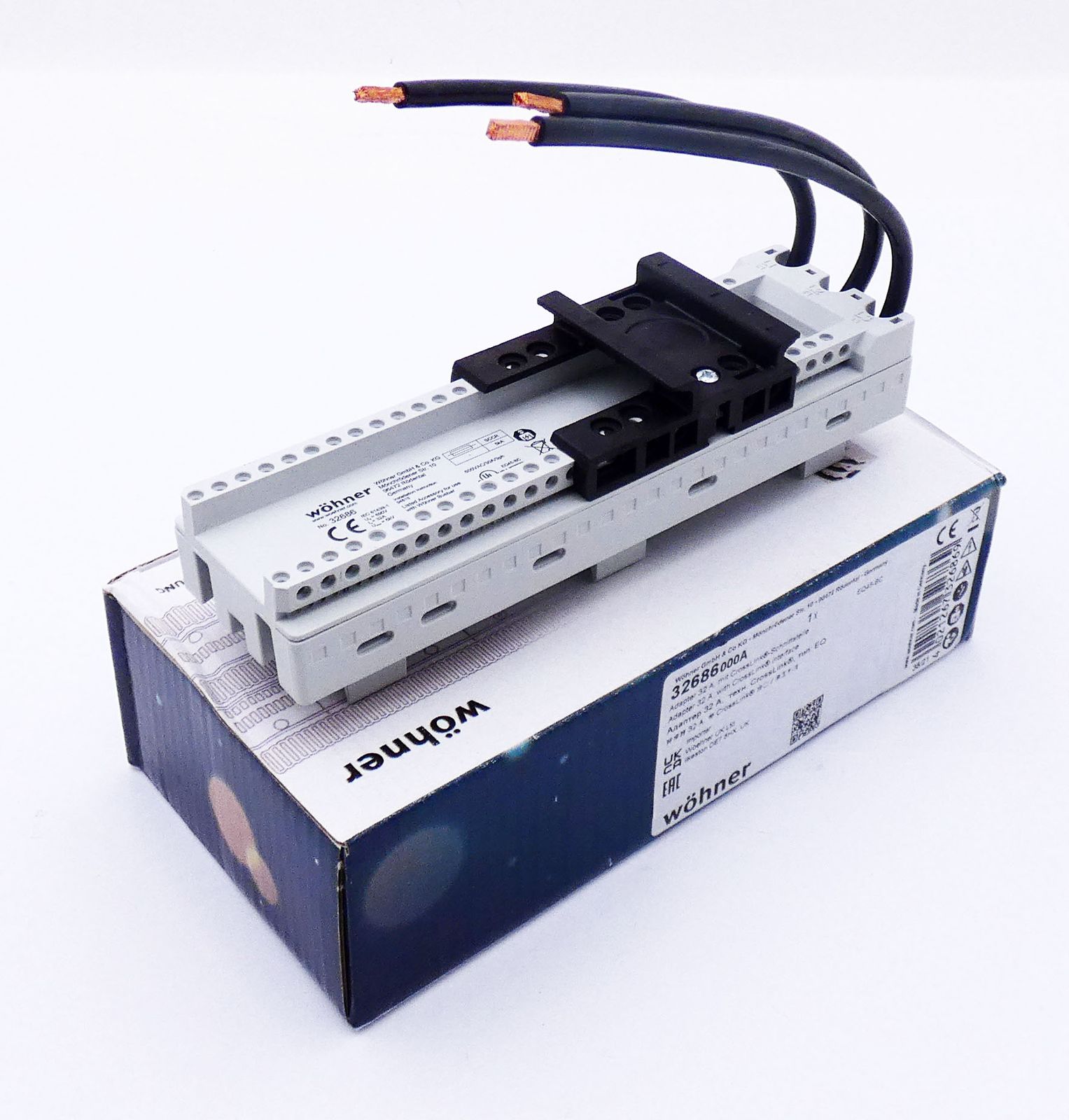 Wöhner 32686 Adapter 32A mit CrossLink-Schnittstelle -unused/OVP ...